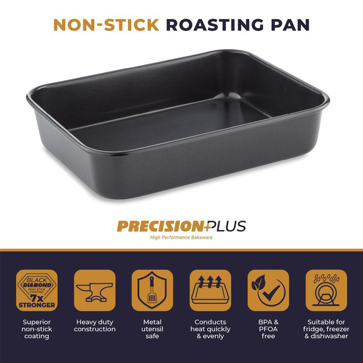 Precision Plus Roasting Pan - Medium | Charlies