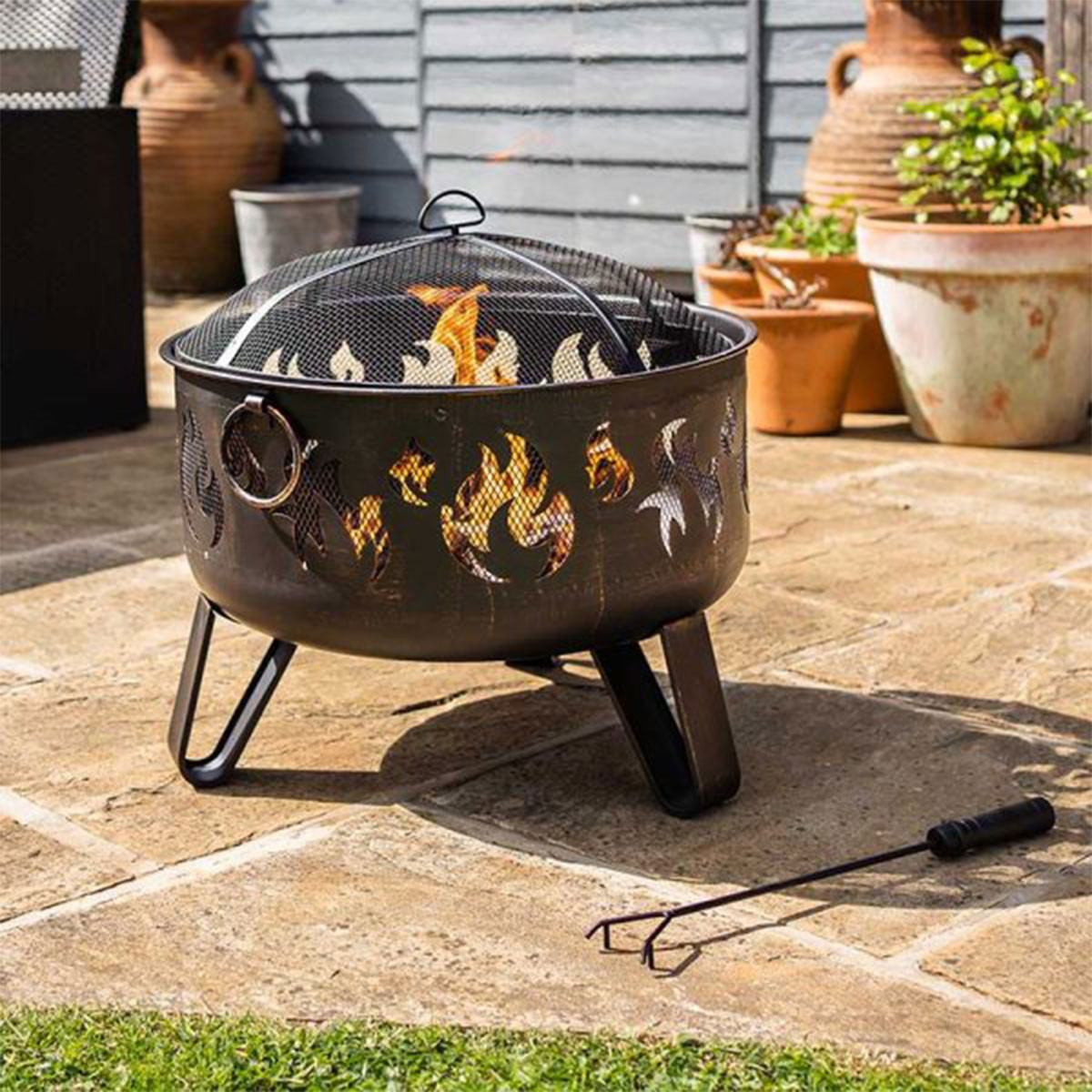 Smart Garden Havana Fuego Deep Fire Pit Bowl - 76cm | Charlies