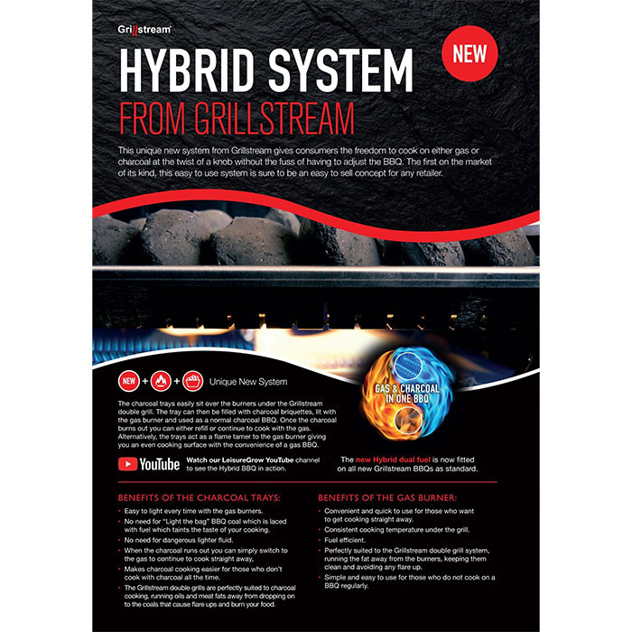 Grillstream Hybrid Island 6 burner BBQ - 2025 Model | Charlies