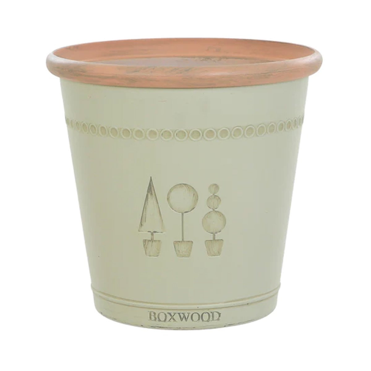 Woodlodge Boxwood Plant Pot - Green Acorn | Charlies