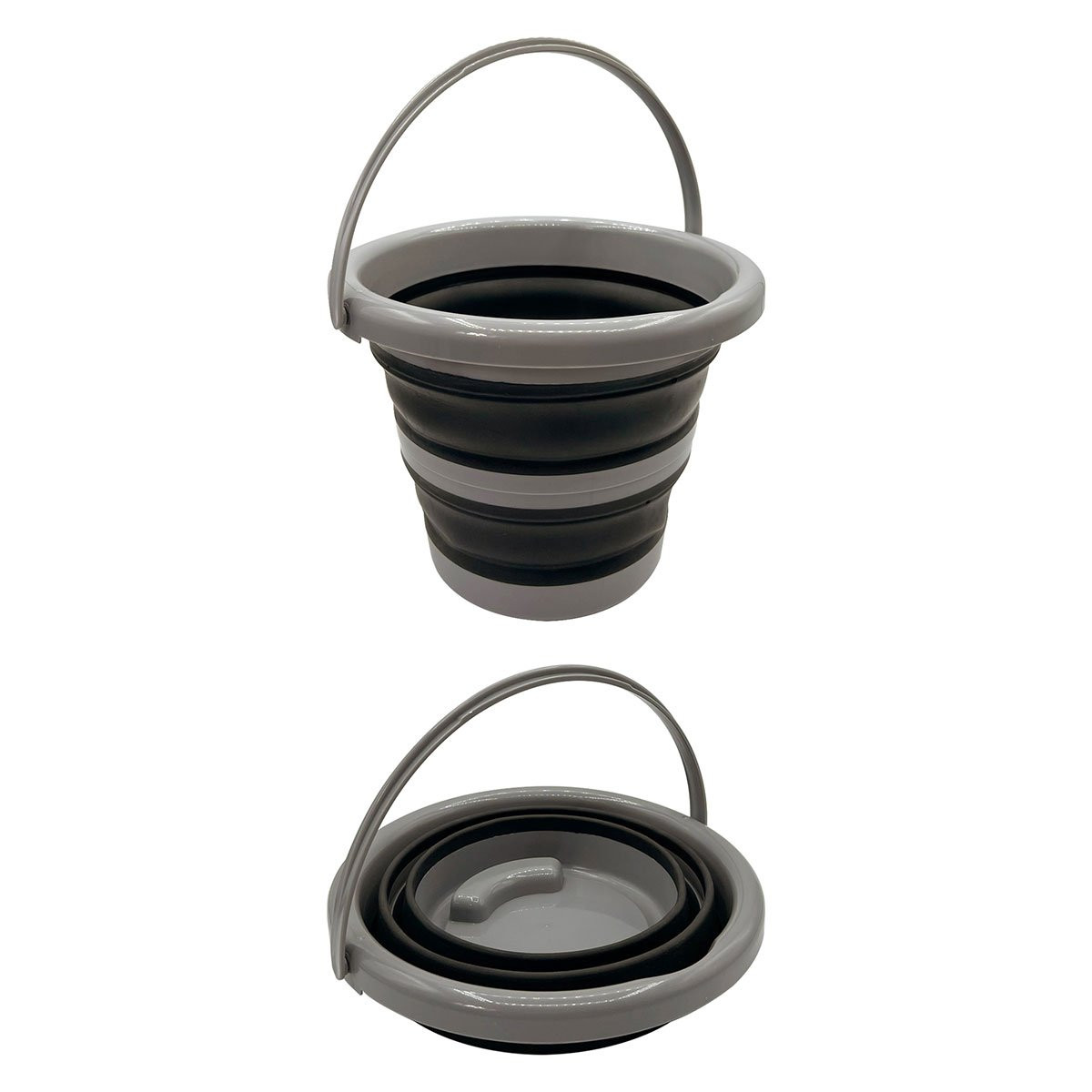 Nordrok Quick Fold Collapsible Bucket with Lid - 5L | Charlies