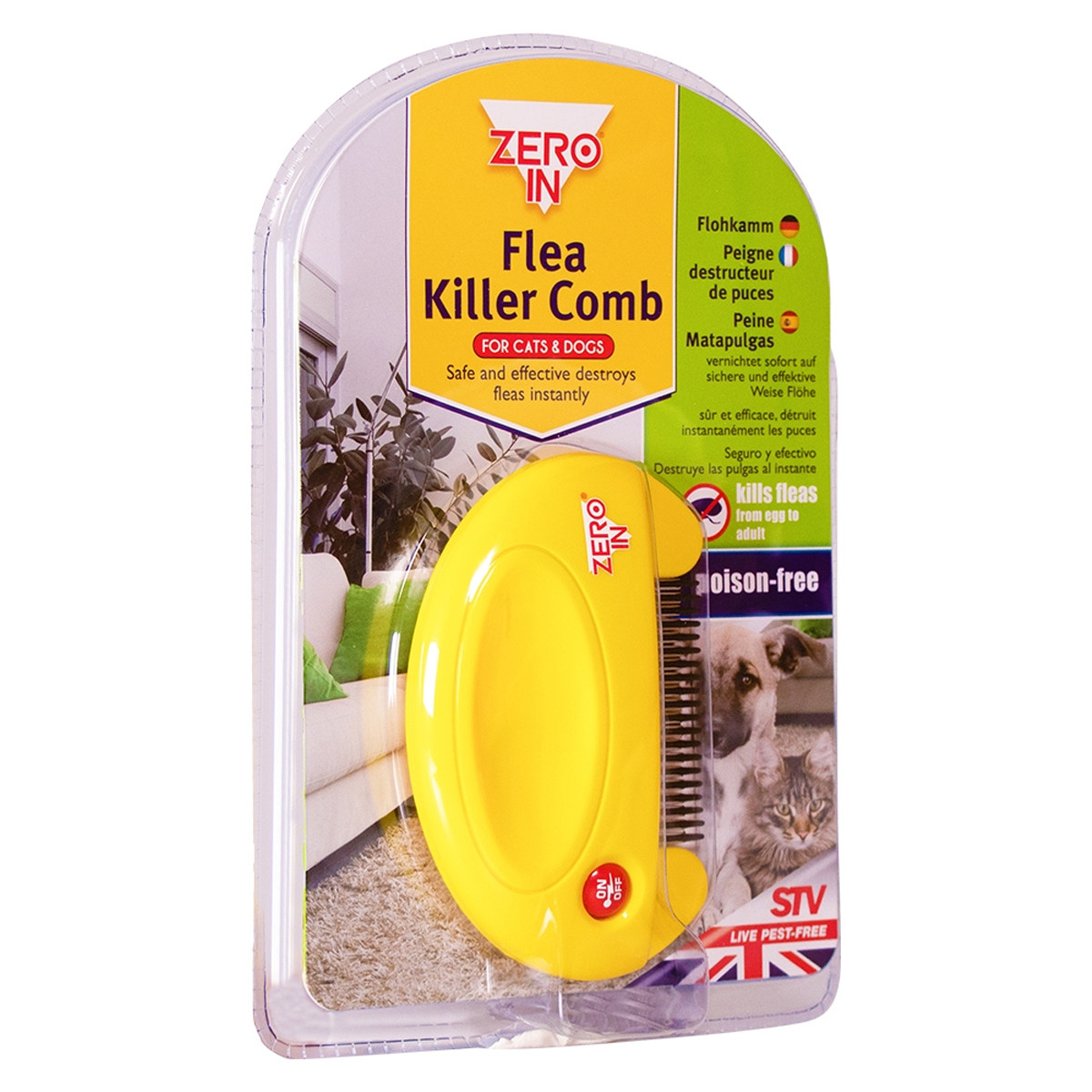 Zero In Flea Killer Comb | Charlies