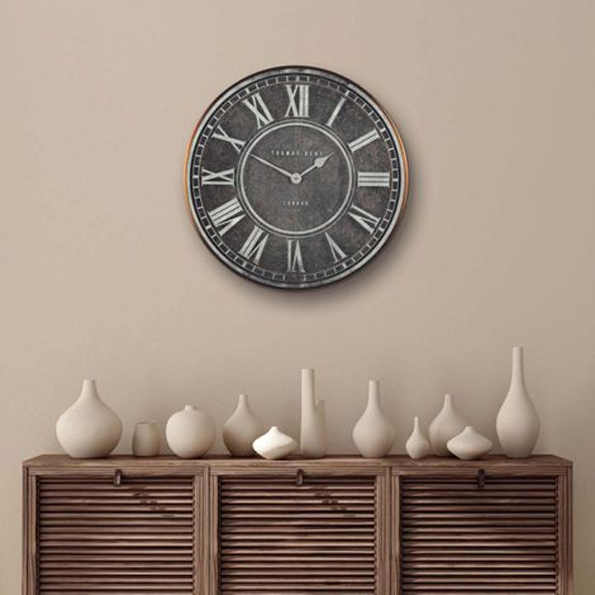 Thomas Kent Florentine Antica Large Wall Clock - 21in | Charlies