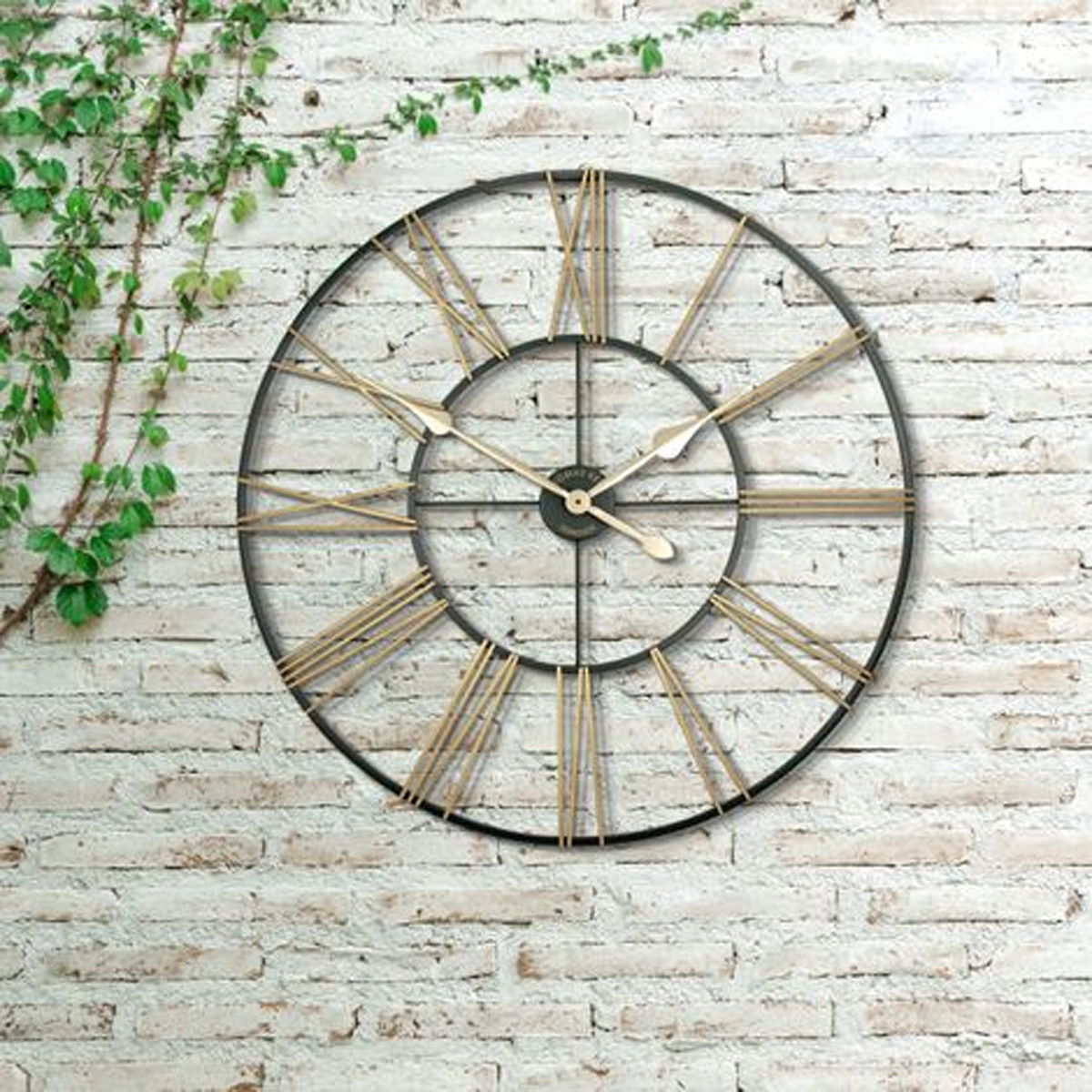 Thomas Kent Summer House Oversized Skeleton Wall Clock - 32in | Charlies