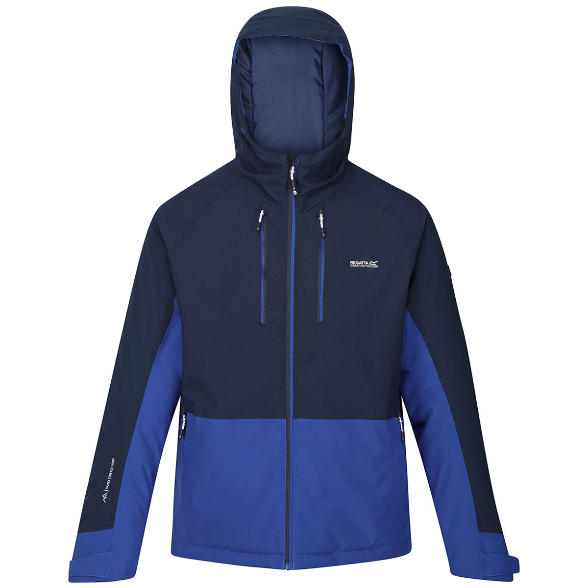 Regatta Men's Highton Stretch III Waterproof Jacket – Navy/New Royal ...