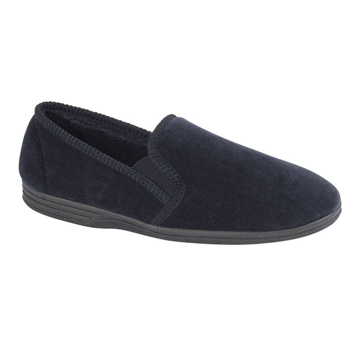 Jo & Joe Men's Jake Slippers - Navy | Charlies