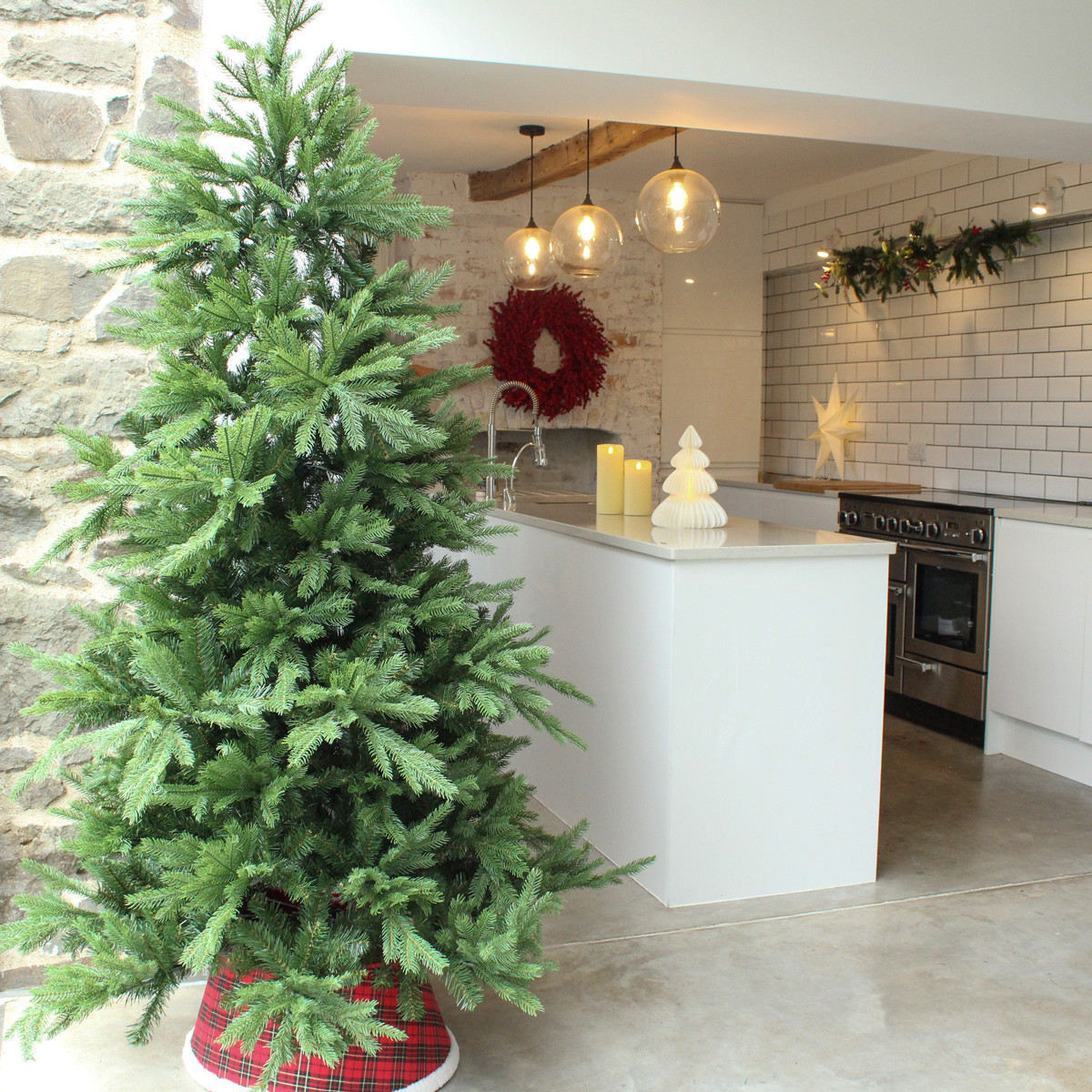 6ft National Tree Decorator Artificial Christmas Tree | Charlies