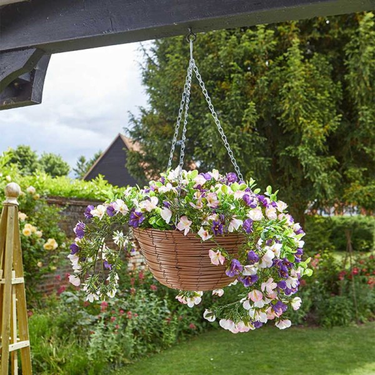 Smart Garden Petunias Regal Hanging Basket 12in Charlies