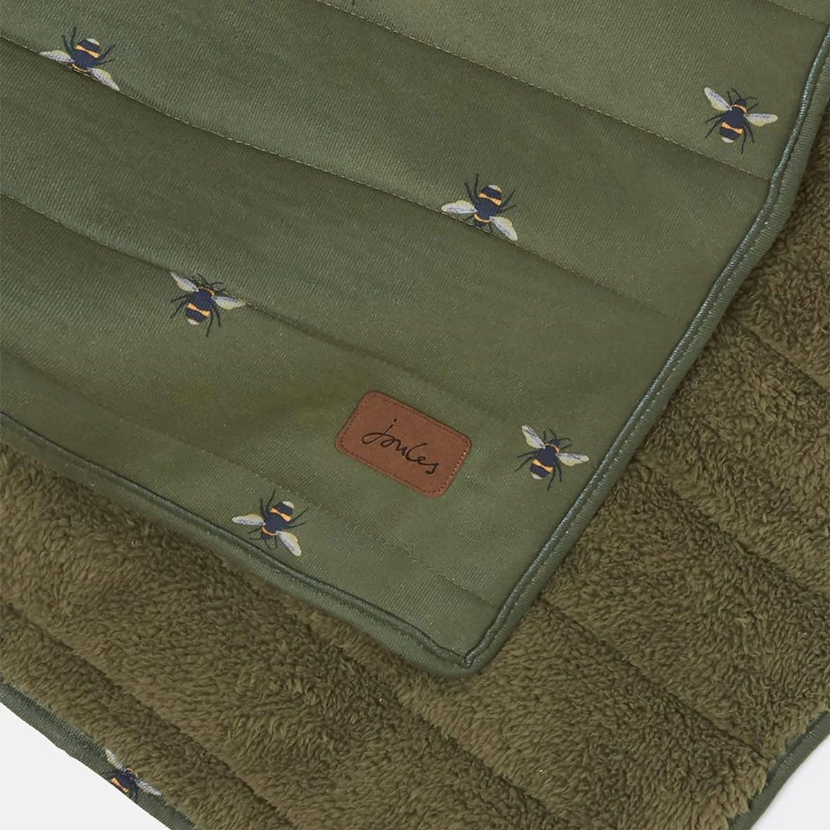 Joules Dog Blanket - Khaki Bee