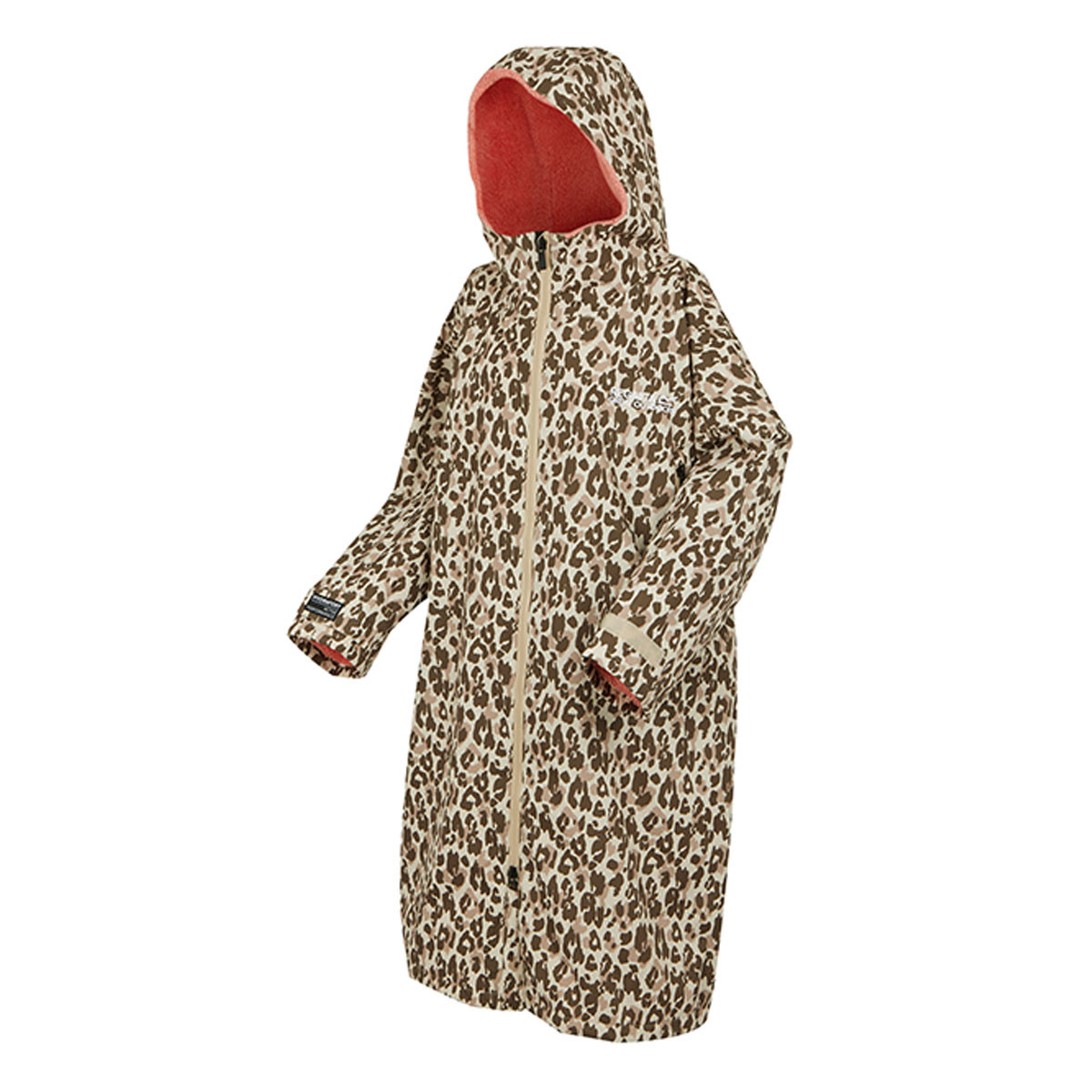 Regatta Adults Waterproof Changing Robe - Leopard Print | Charlies