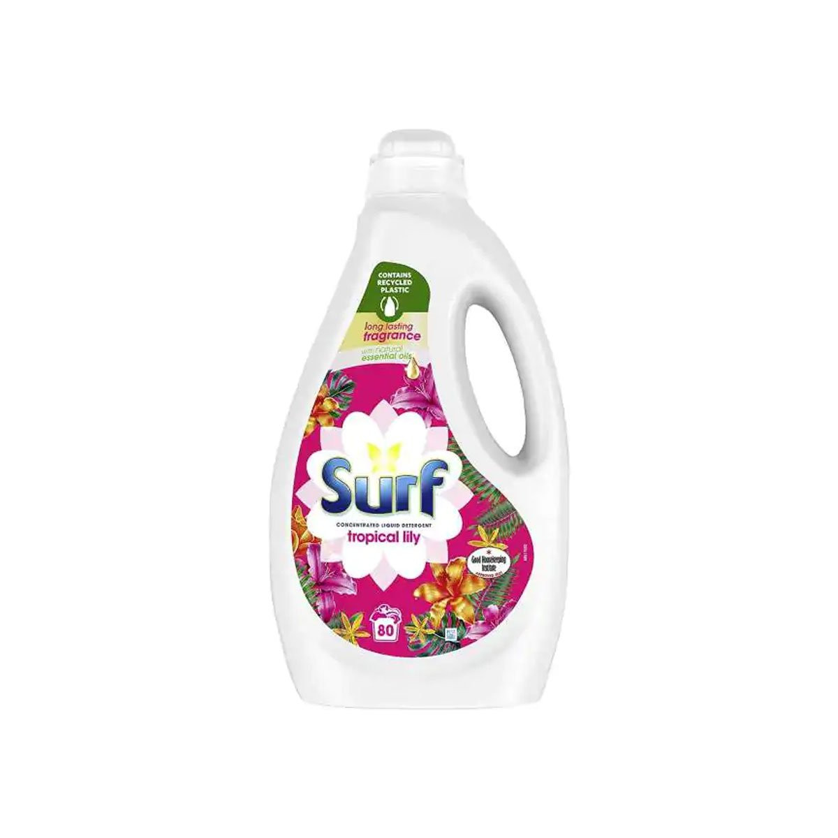 Surf Liquid Laundry Detergent, 80 Wash - Tropical Lily | Charlies