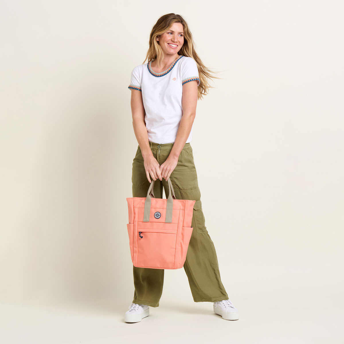 Brakeburn Sunrise Tote Backpack - Orange | Charlies