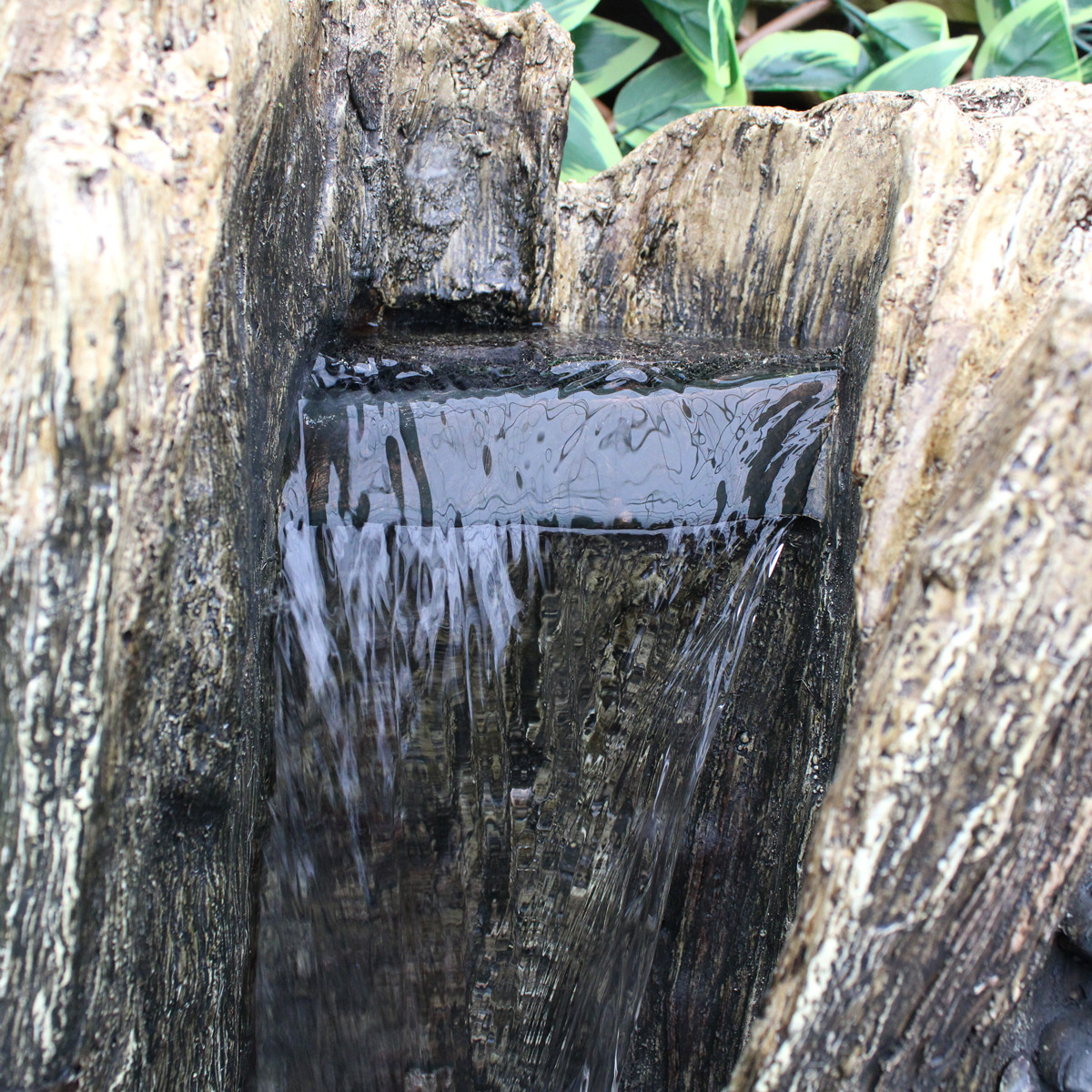 Lumineo LED Log Waterfall Water Feature | Charlies