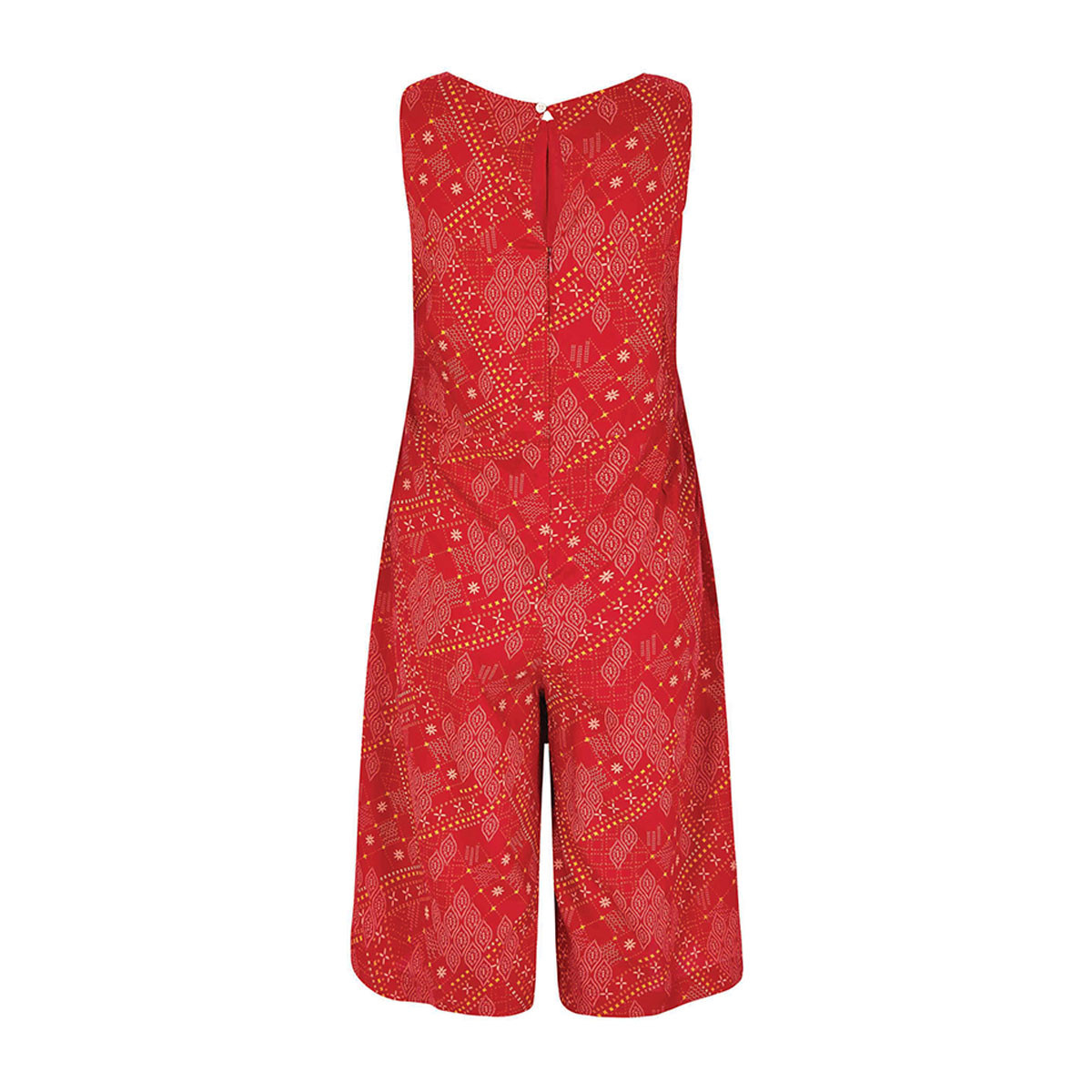 Weird Fish Women's Nalani Jumpsuit - Chilli Red | Charlies