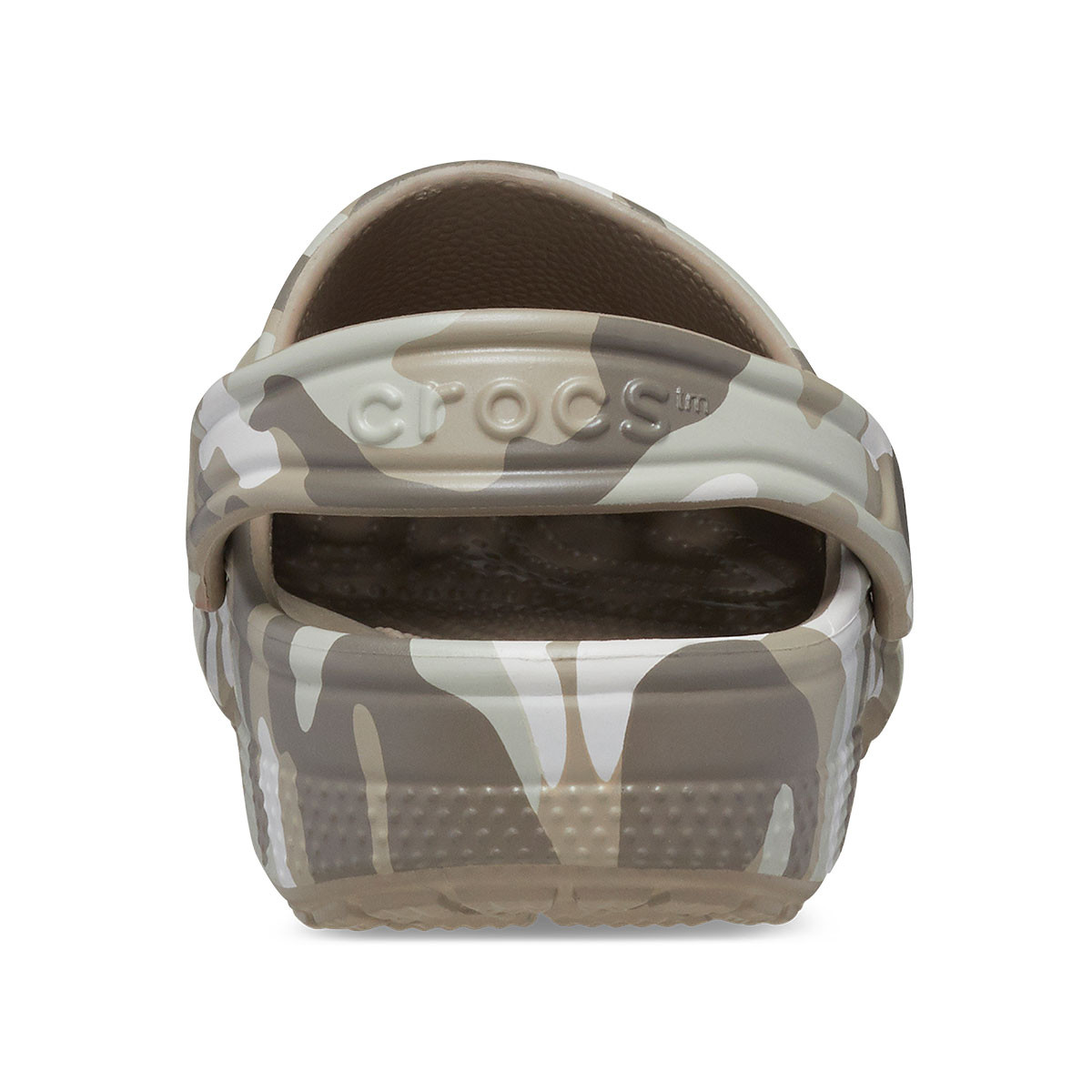 Crocs Children's Classic Printed Camo Clog - Mushroom | Charlies
