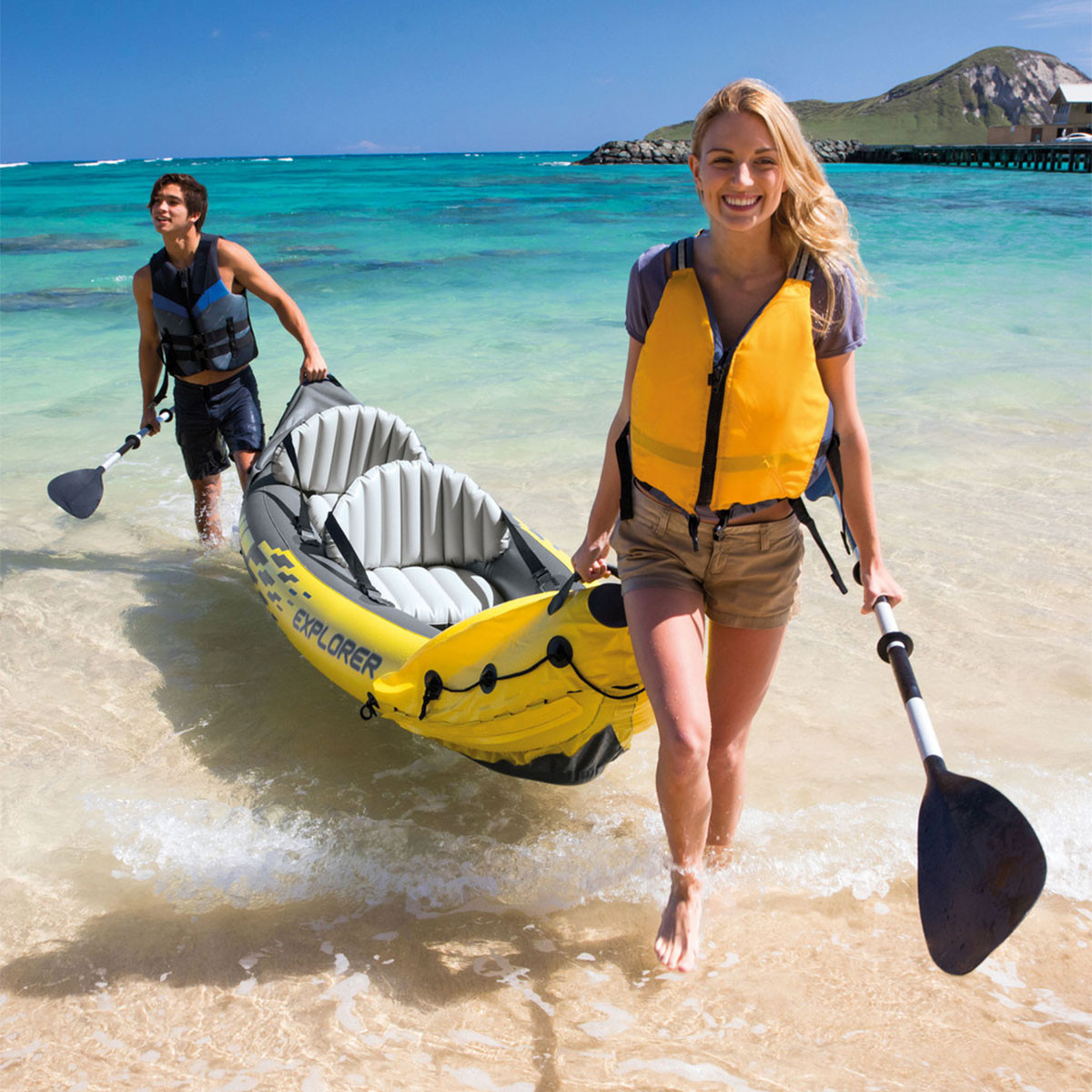Intex Explorer K2 Inflatable Kayak | charlies