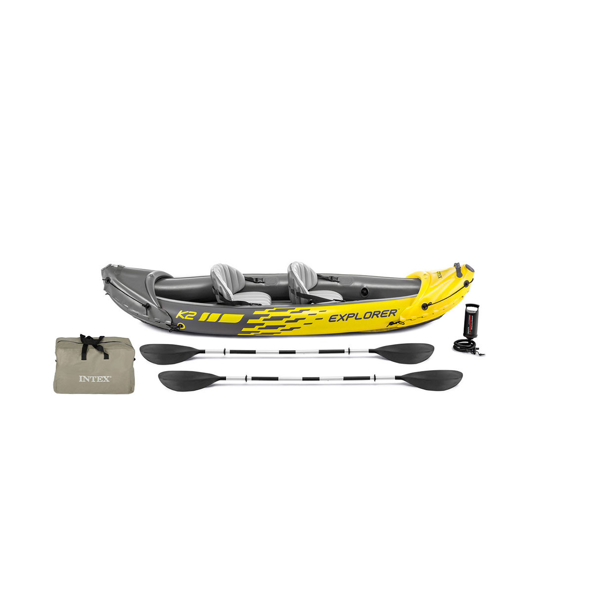 Intex Explorer K2 Inflatable Kayak | charlies