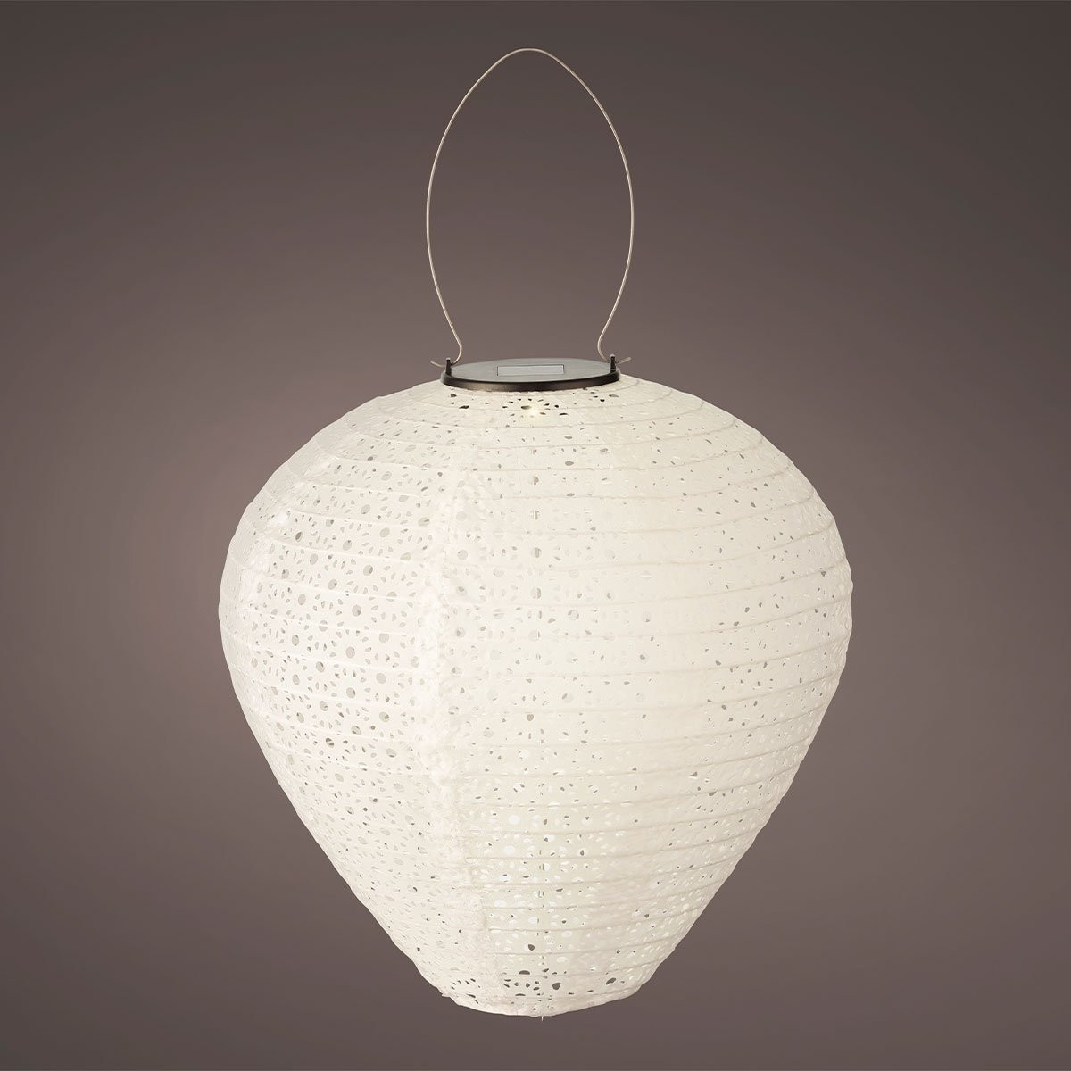 Lumineo Solar Powered Decorative Cone Lantern | Charlies