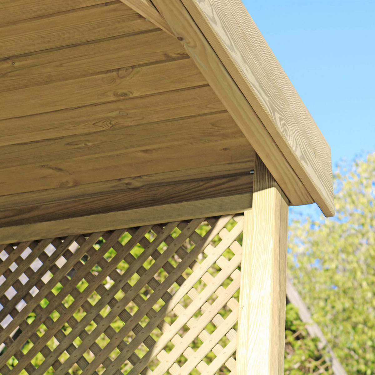 Zest Outdoor Living Stirling Wooden Garden Arbour | Charlies