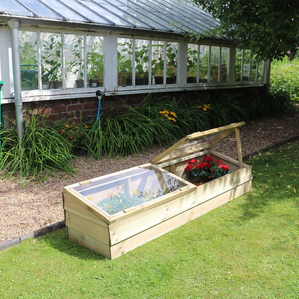 Zest Outdoor Living Large Wooden Garden Cold Frame | Charlies