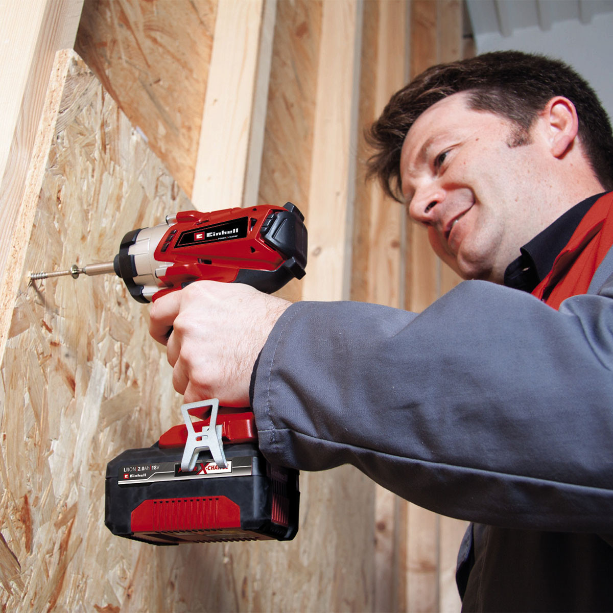 Einhell Power X-Change Cordless Impact Drill & Cordless Screwdriver Kit ...