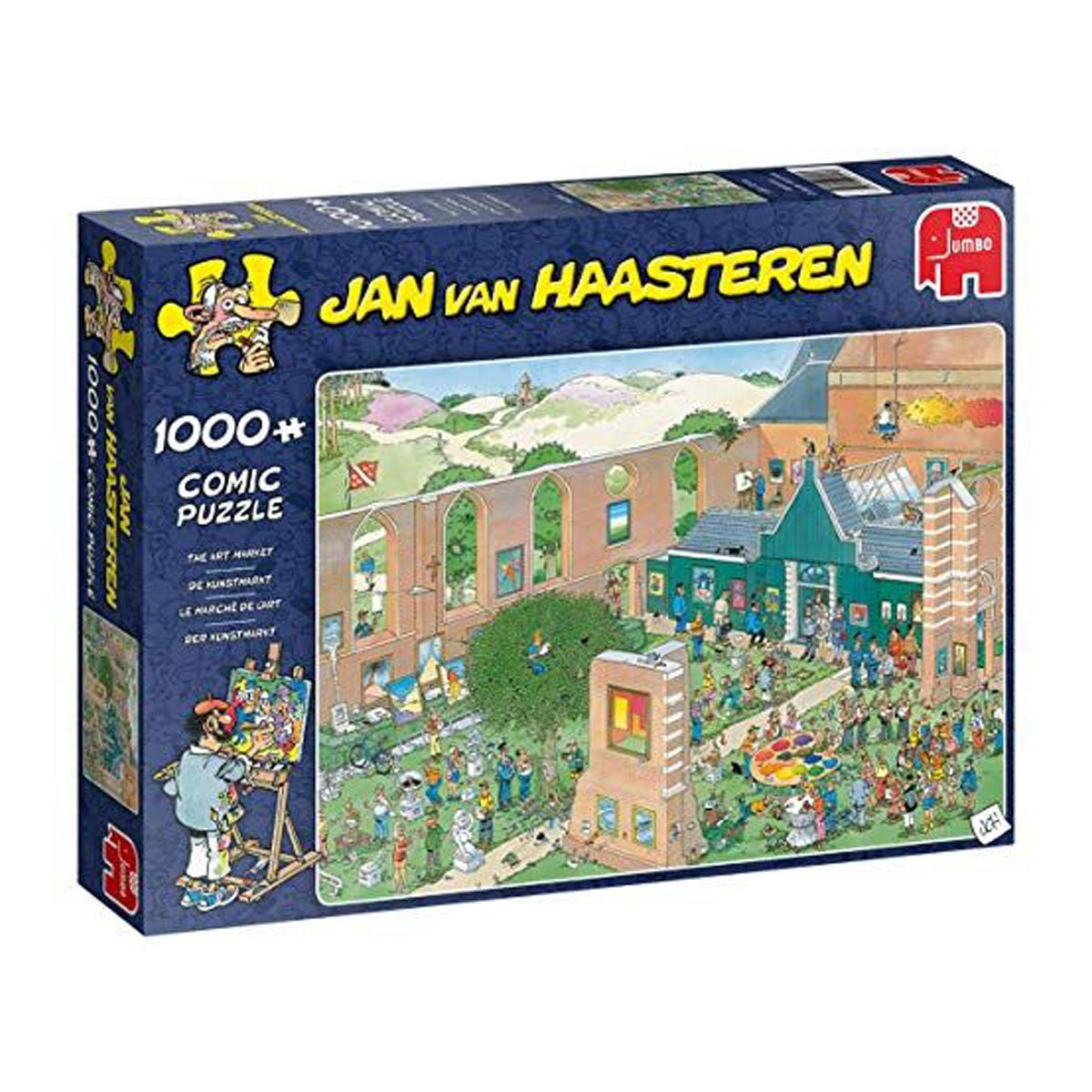 Jan Van Haasteren The Art Market Jigsaw Puzzle - 1000 Piece | Charlies