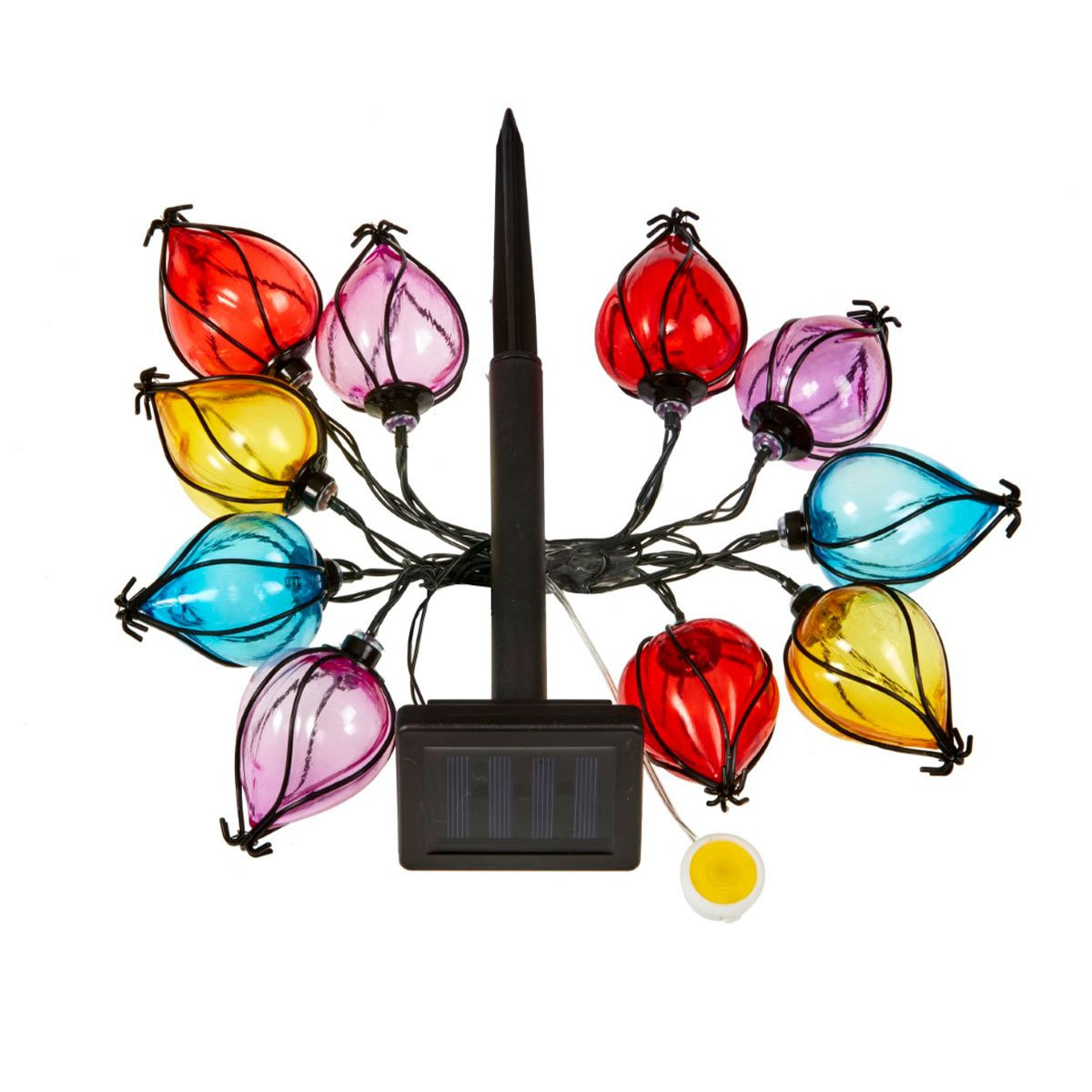 Smart Solar Balloon Rainbow String Lights - Set of 10 | Charlies