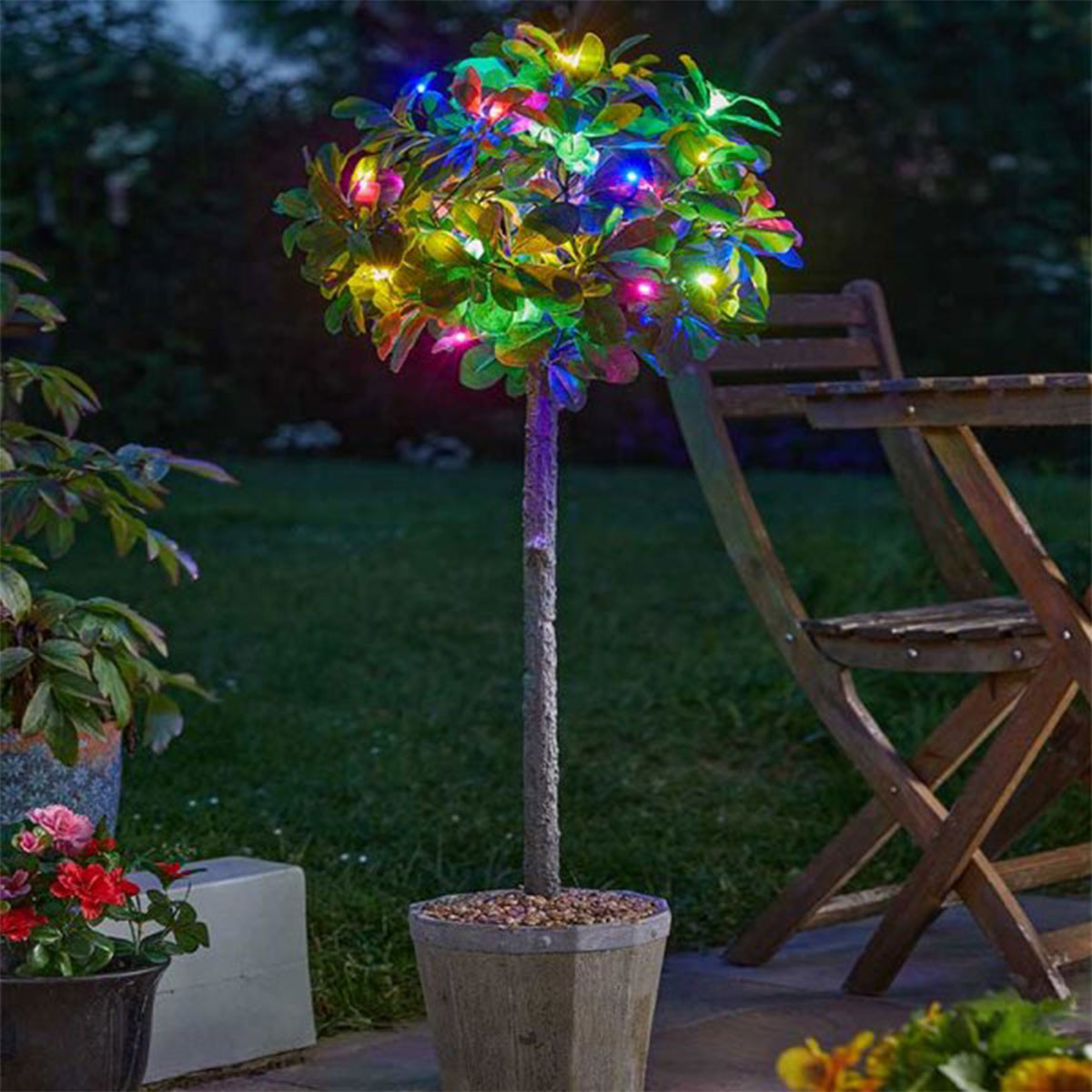 Smart Solar 100 Solar Strings Multicoloured LED String Lights | Charlies