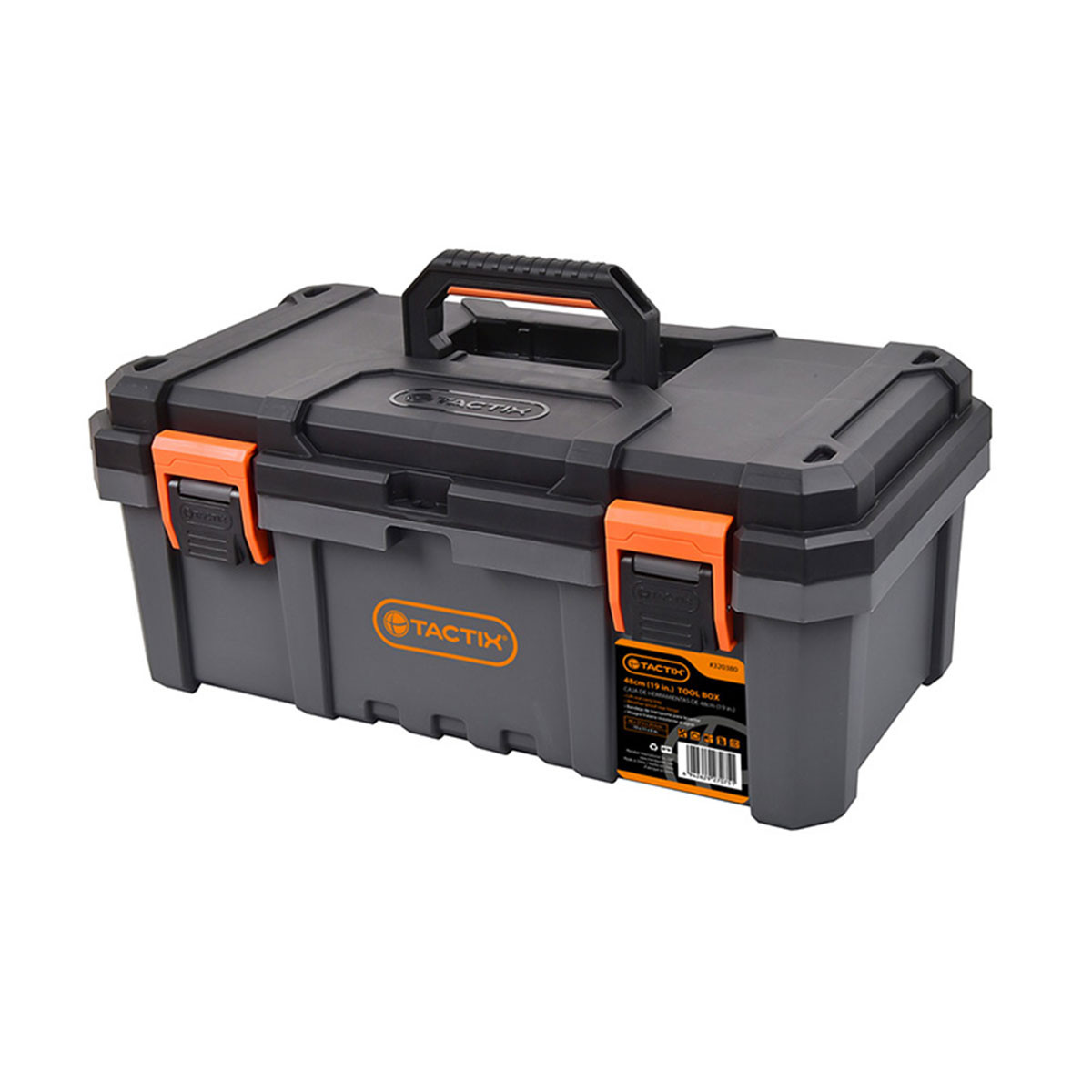 Tactix Heavy Duty Toolbox - 19in | Charlies