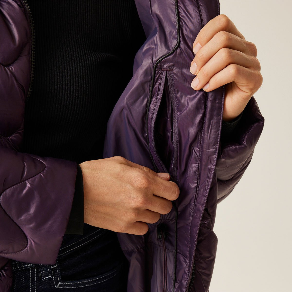 Regatta Women's Cambrie II Quilted Jacket - Deep Plum | Charlies