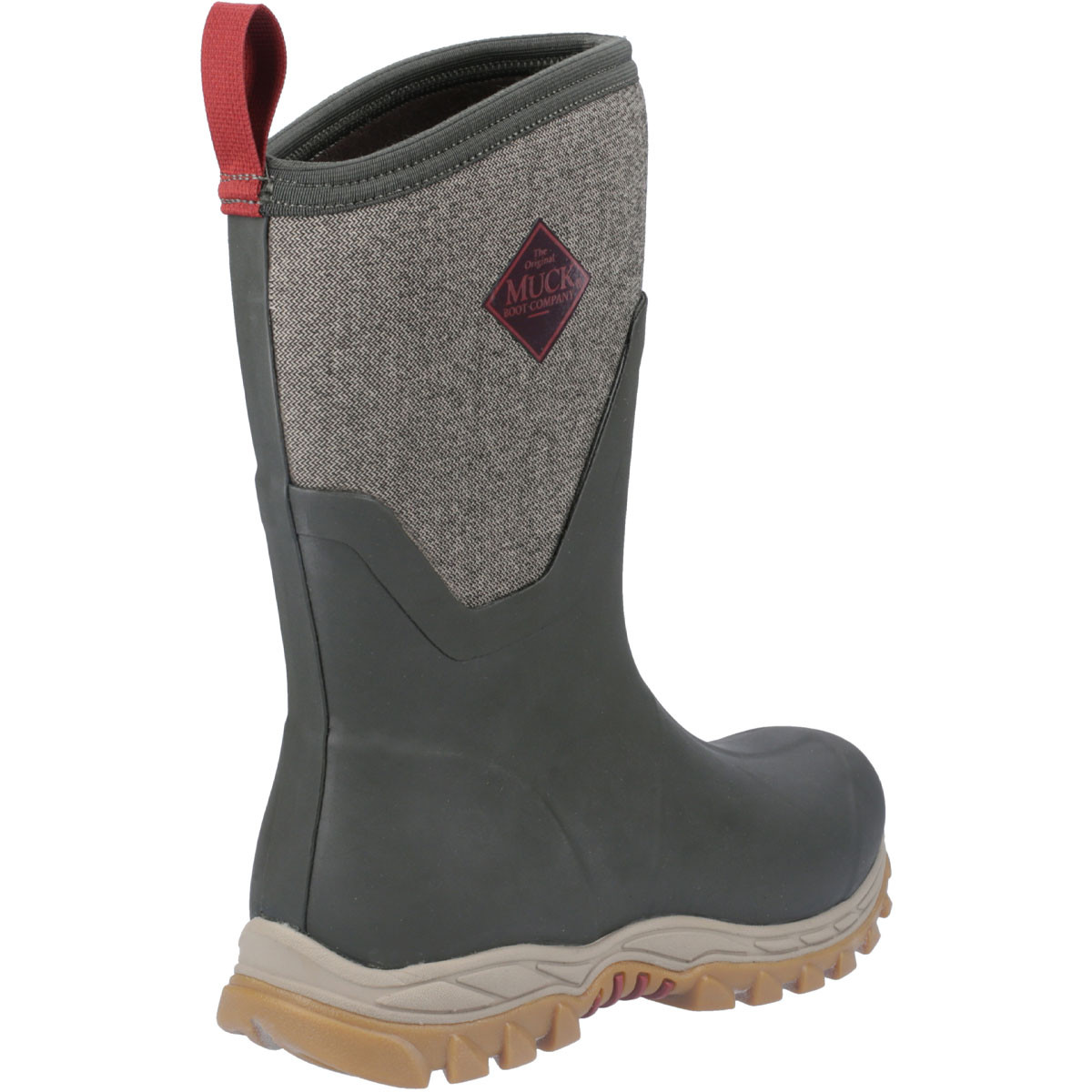 Muck Boots Women's Arctic Sport II Mid Height Wellingtons Boots - Olive ...