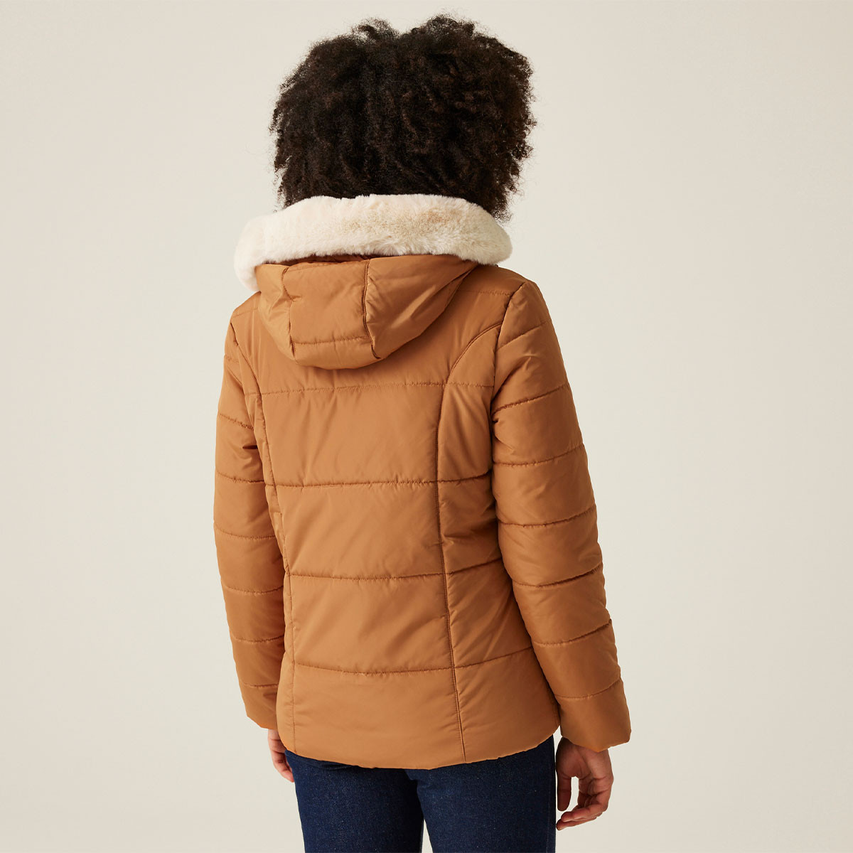 Regatta Women's Winnie Baffle Padded Jacket - Bran Brown | Charlies