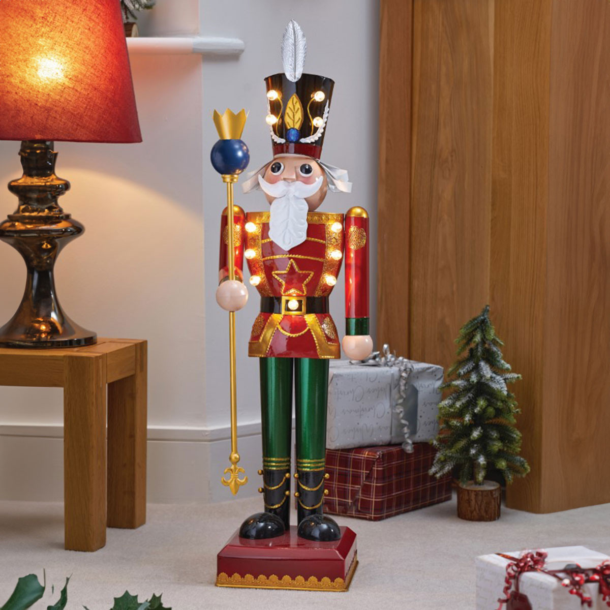 Three Kings 80cm Traditional Nutcracker Christmas Decoration | Charlies