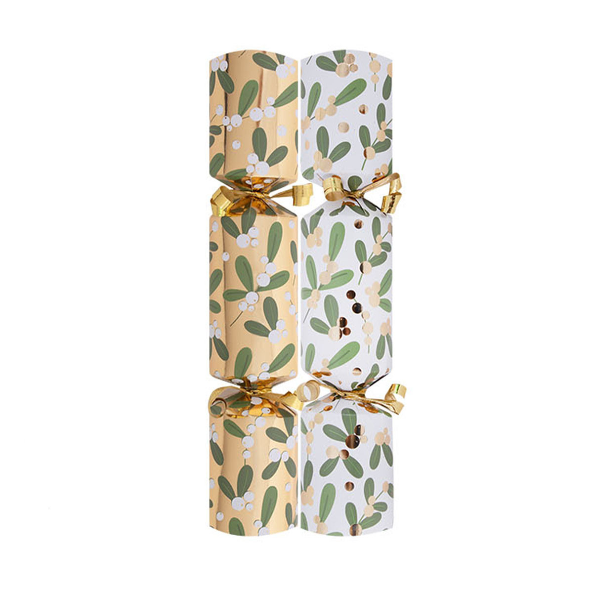 Mini Mistletoe Christmas Crackers - 6 Pack | Charlies