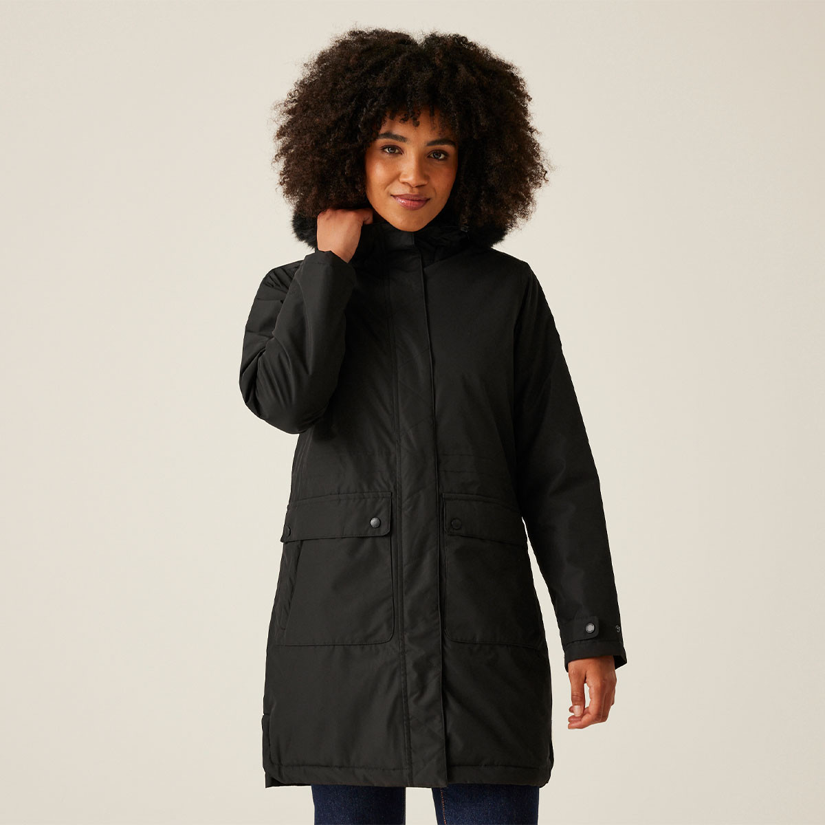 Regatta Women's Sabinka II Parka Jacket - Black | Charlies