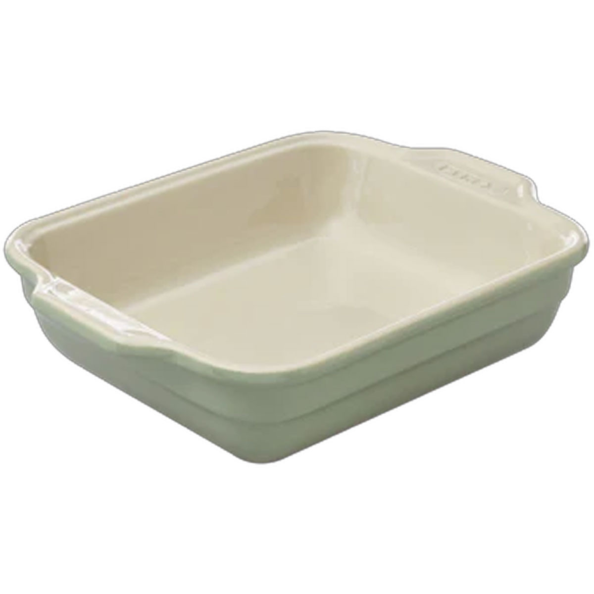 Pyrex Creation Rectangular Ceramic Roaster, Sage Green - 23cm | Charlies
