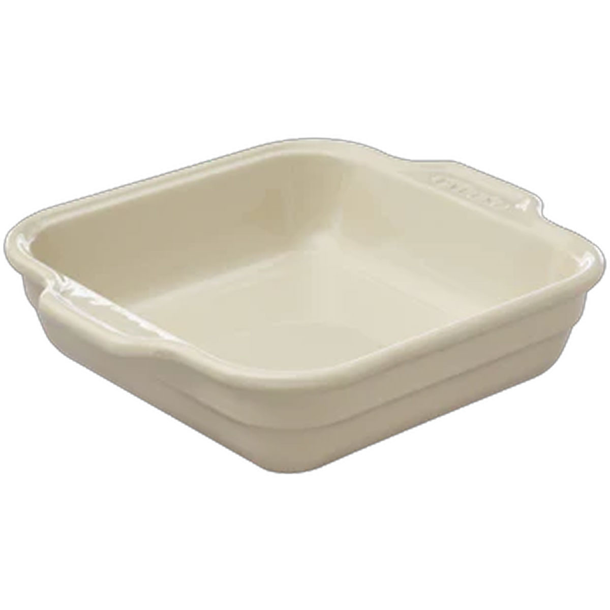 Pyrex Creation Square Ceramic Roaster, 1.3 Litre - Sand Beige | Charlies