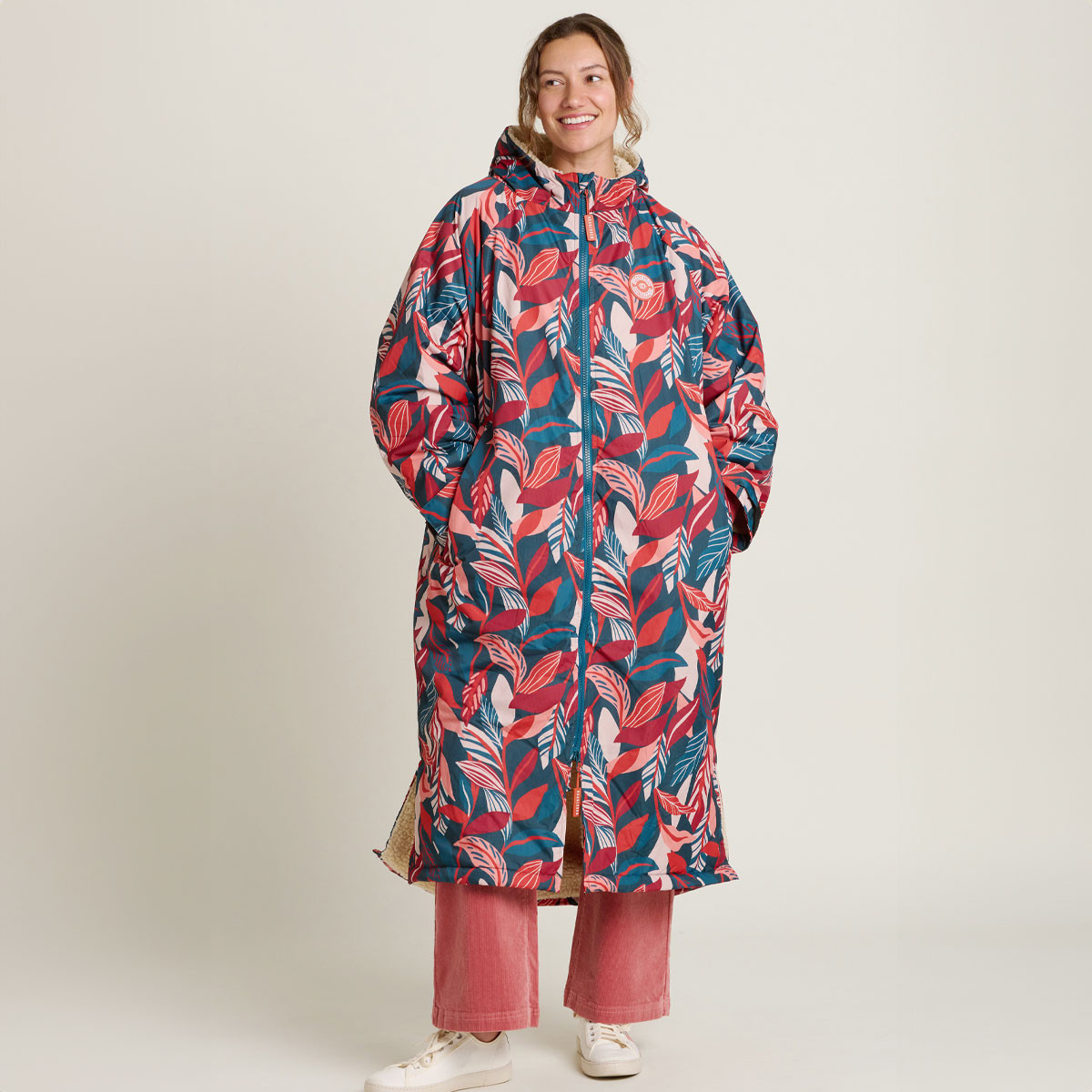 Brakeburn Women's Evergreen Leave Chinook Changing Robe - Multicoloured ...