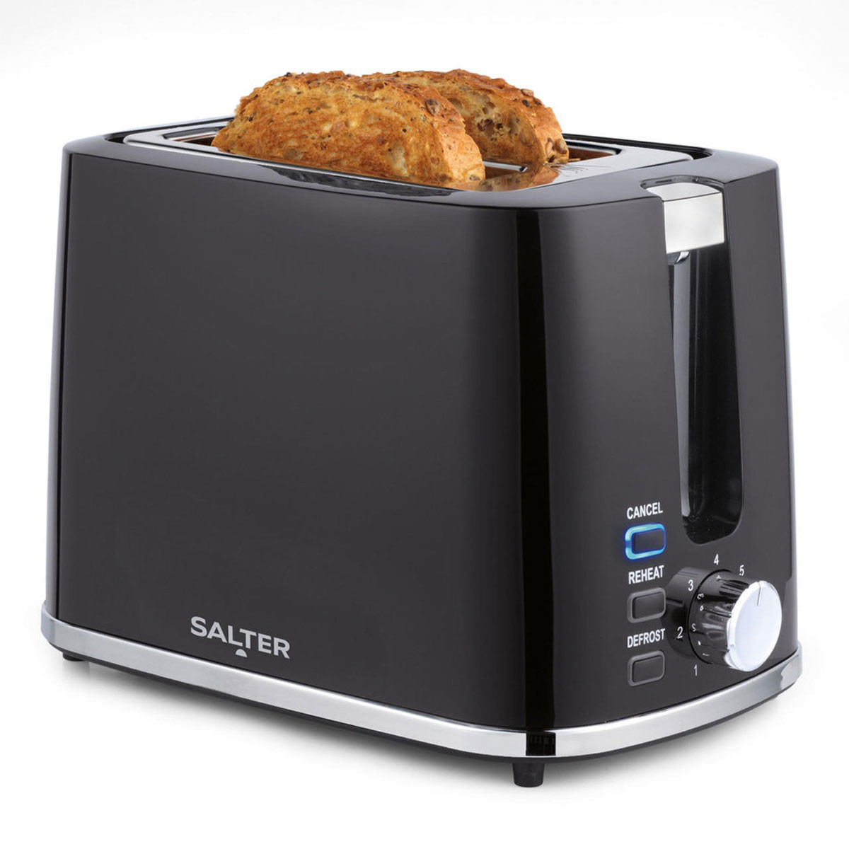 Salter Deco 2 Slice Toaster - Black | Charlies