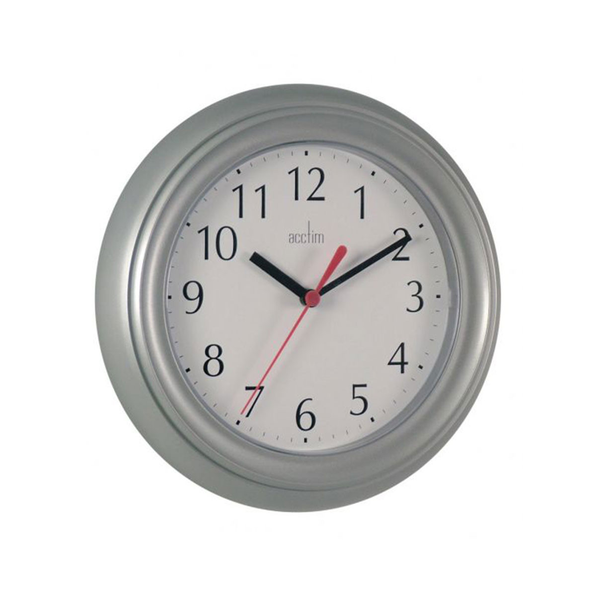 Acctim Wycombe Kitchen Wall Clock, Grey - 22cm | Charlies