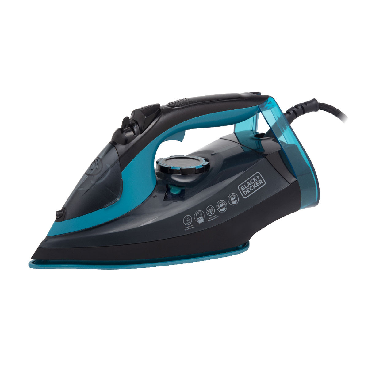 Black + Decker 3000W Steam Iron - Black | Charlies