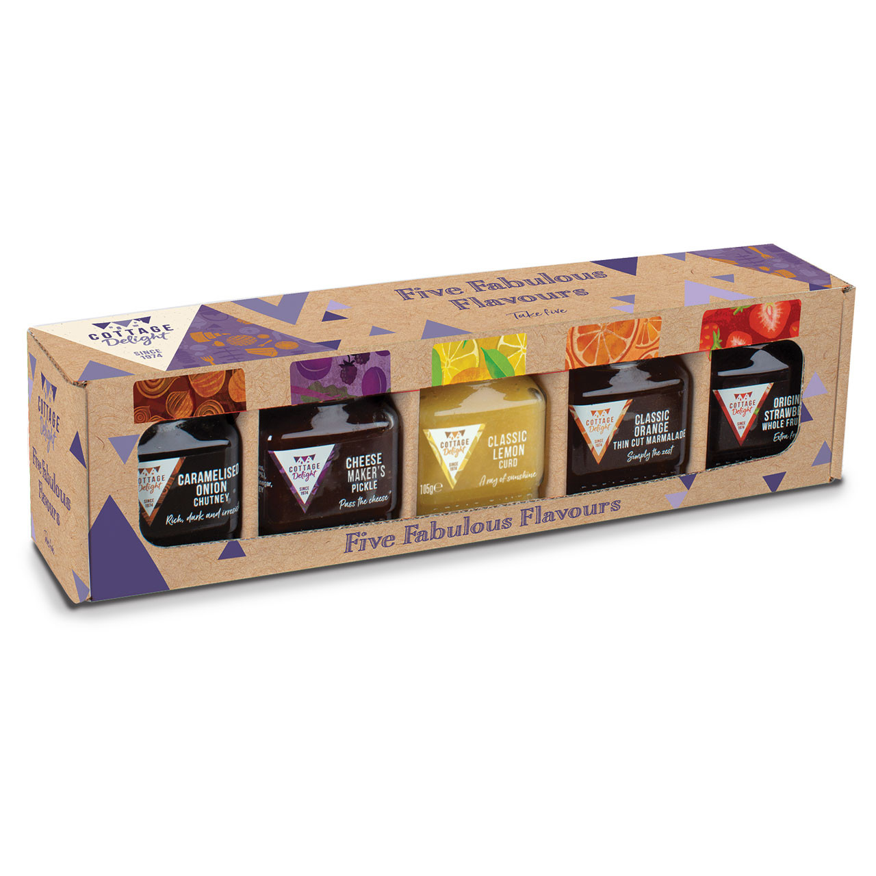 Cottage Delight Five Fabulous Flavours Gift Set | Charlies