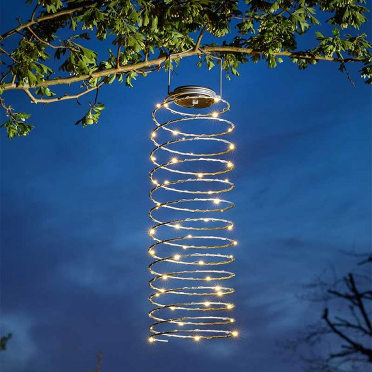 Smart Solar Mega Spring Spiralight Solar Lantern | Charlies