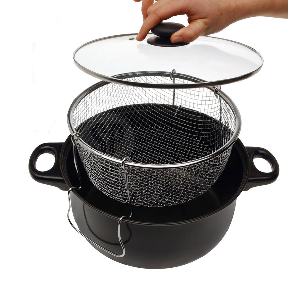 Deep Frying Chip Pan - 26cm | Charlies