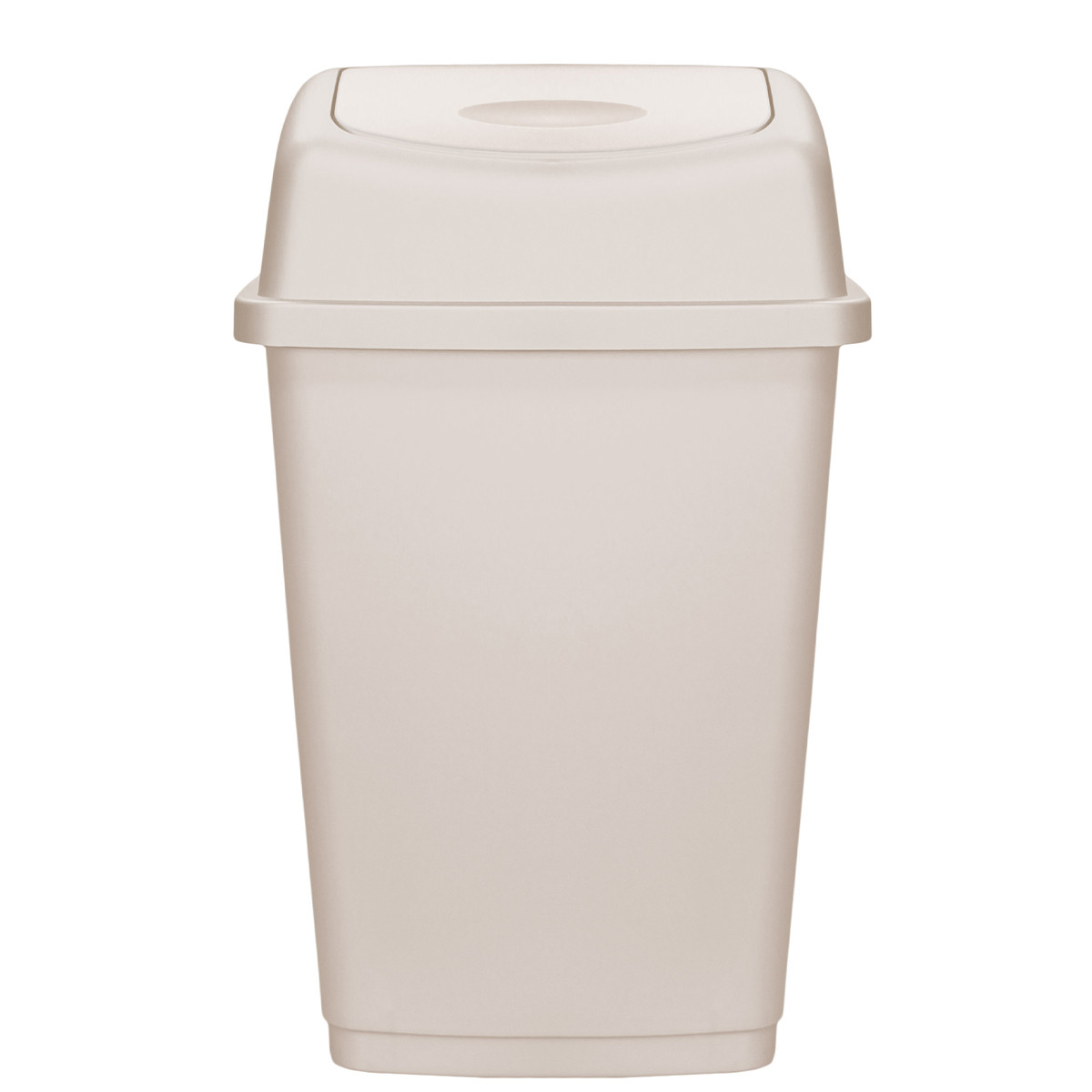 Thumbs Up Swing Lid Bin, 50 Litre - Taupe | Charlies
