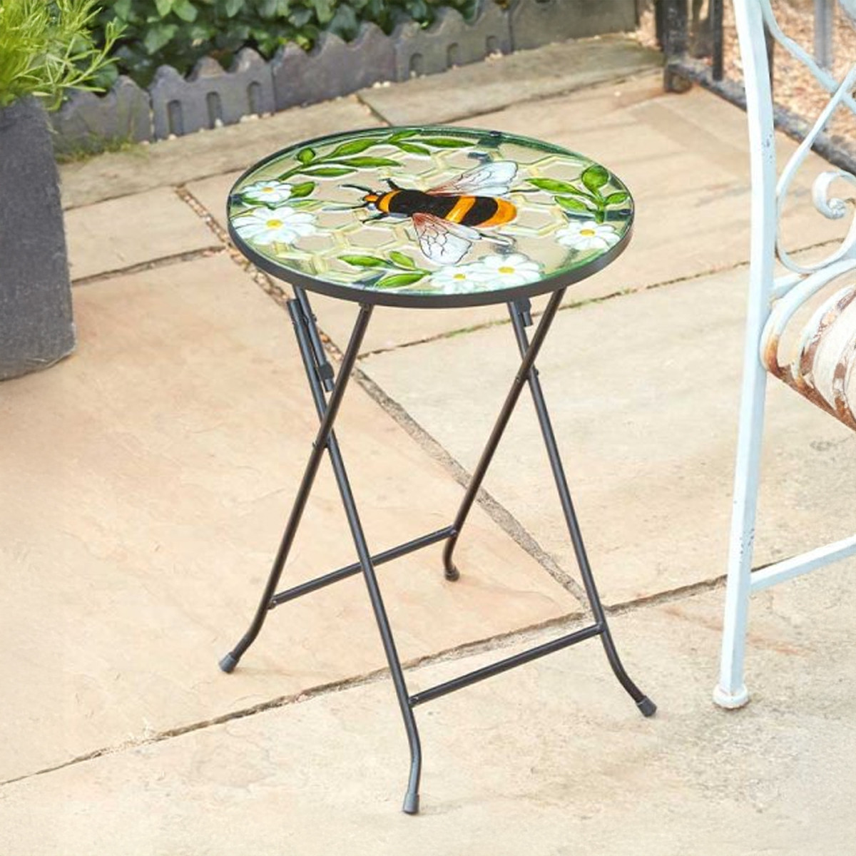 Smart Garden Round Foldable Garden Table - Bee | Charlies
