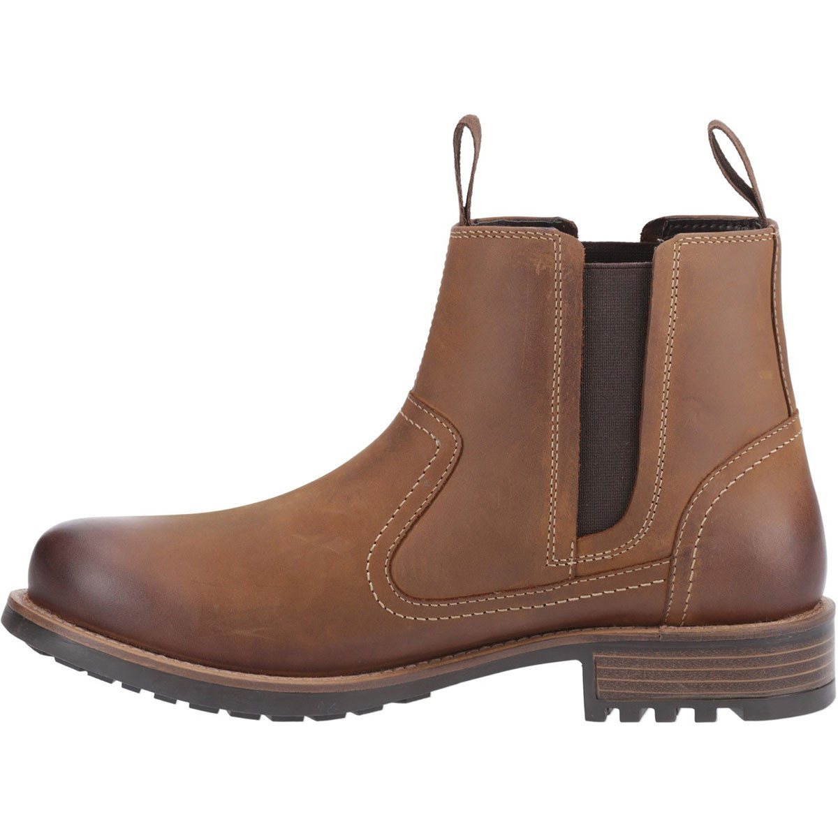Cotswold Men's Worcester Chelsea Boots - Light Brown | Charlies