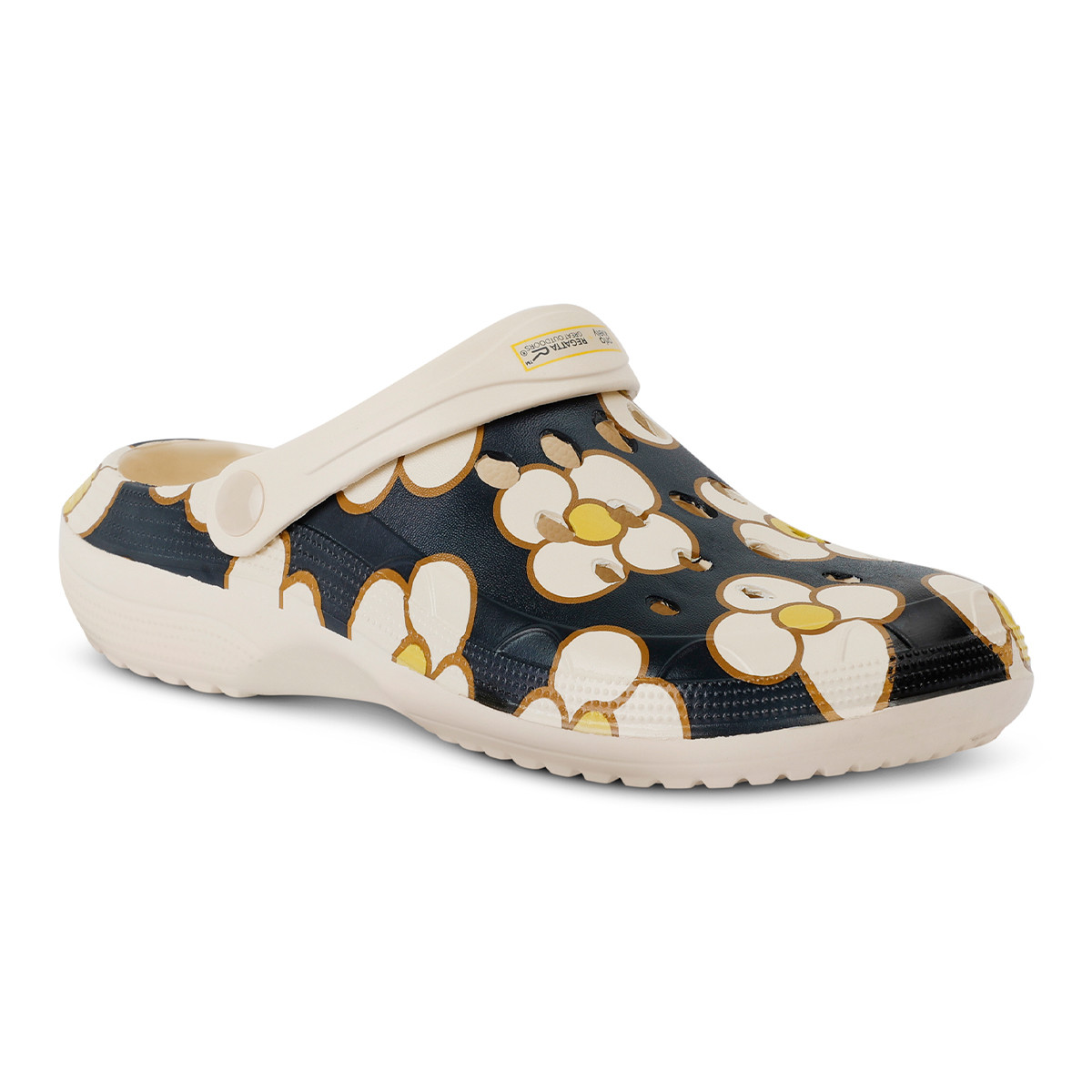 Regatta x Orla Kiely Women's Clogs - Spinning Flower Black | Charlies