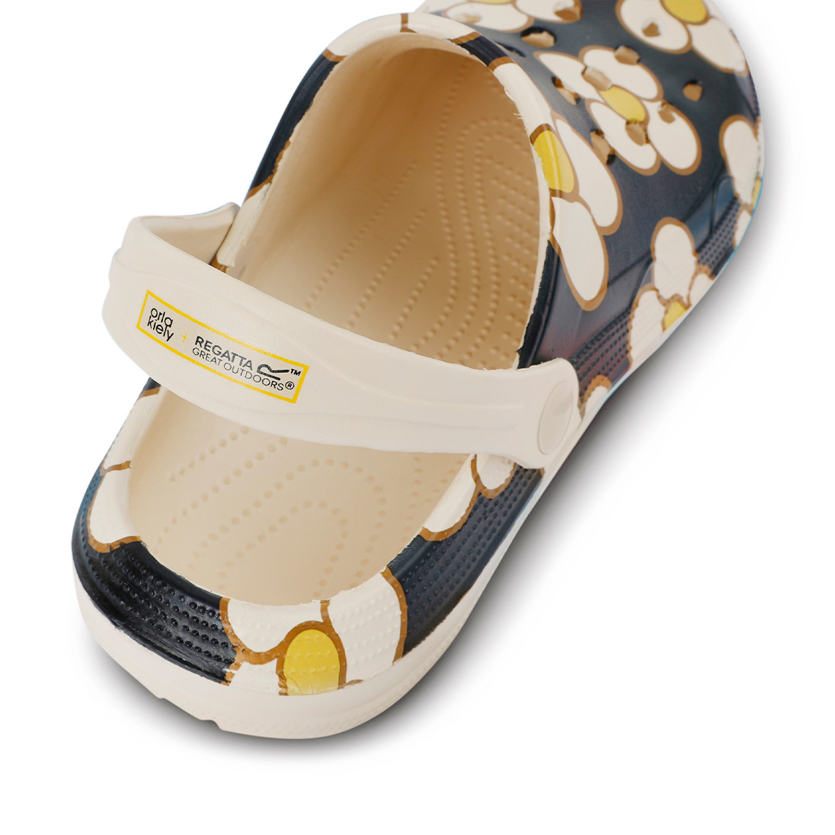 Regatta x Orla Kiely Women's Clogs - Spinning Flower Black | Charlies