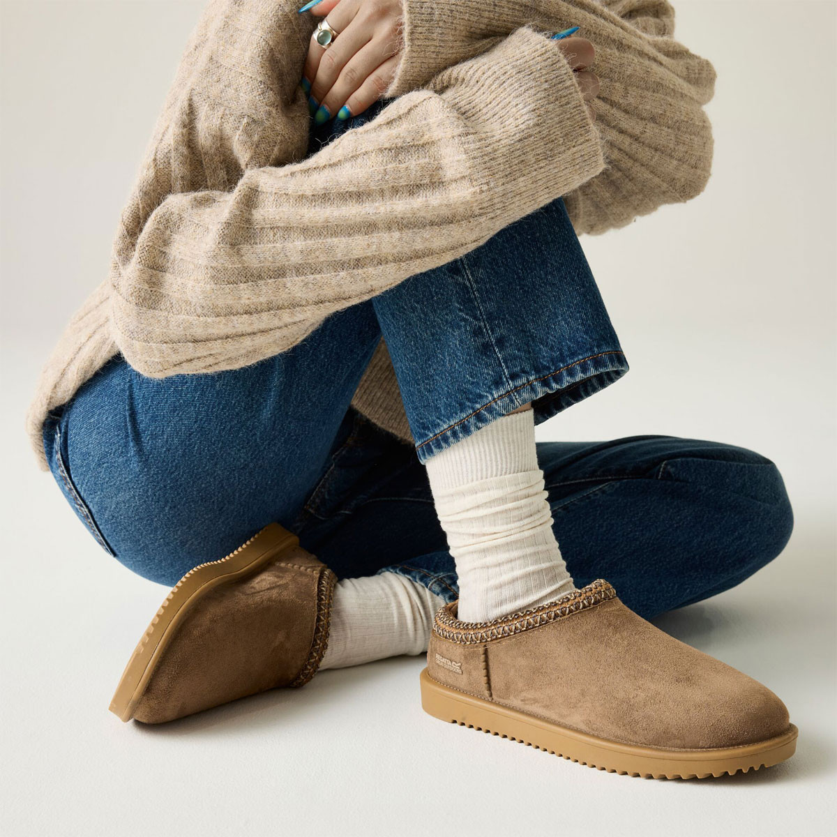 Regatta Women's Risley Mule Clogs - Burnt Tan | Charlies